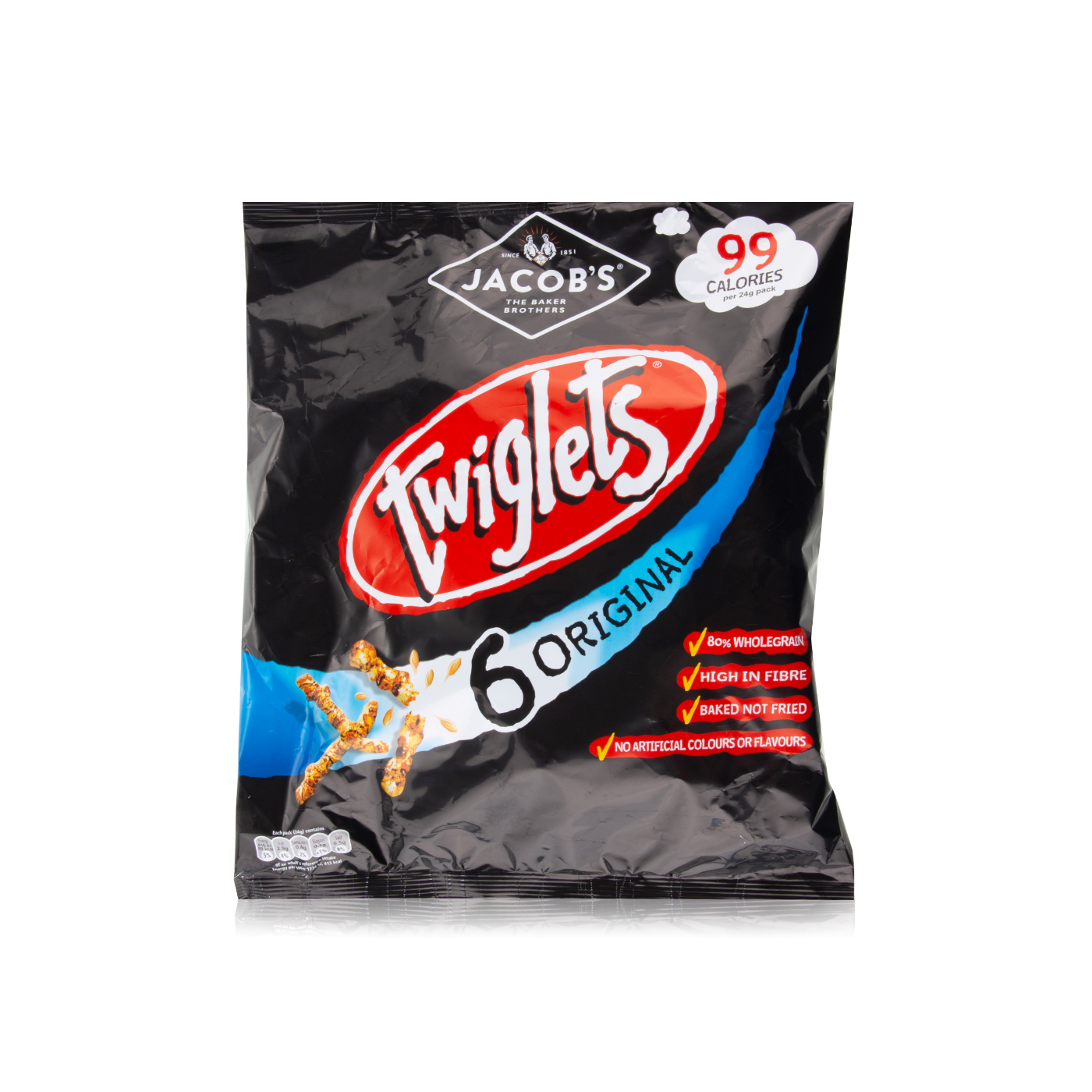 Jacob's Twiglets Original Snack 6s 24g - Spinneys UAE