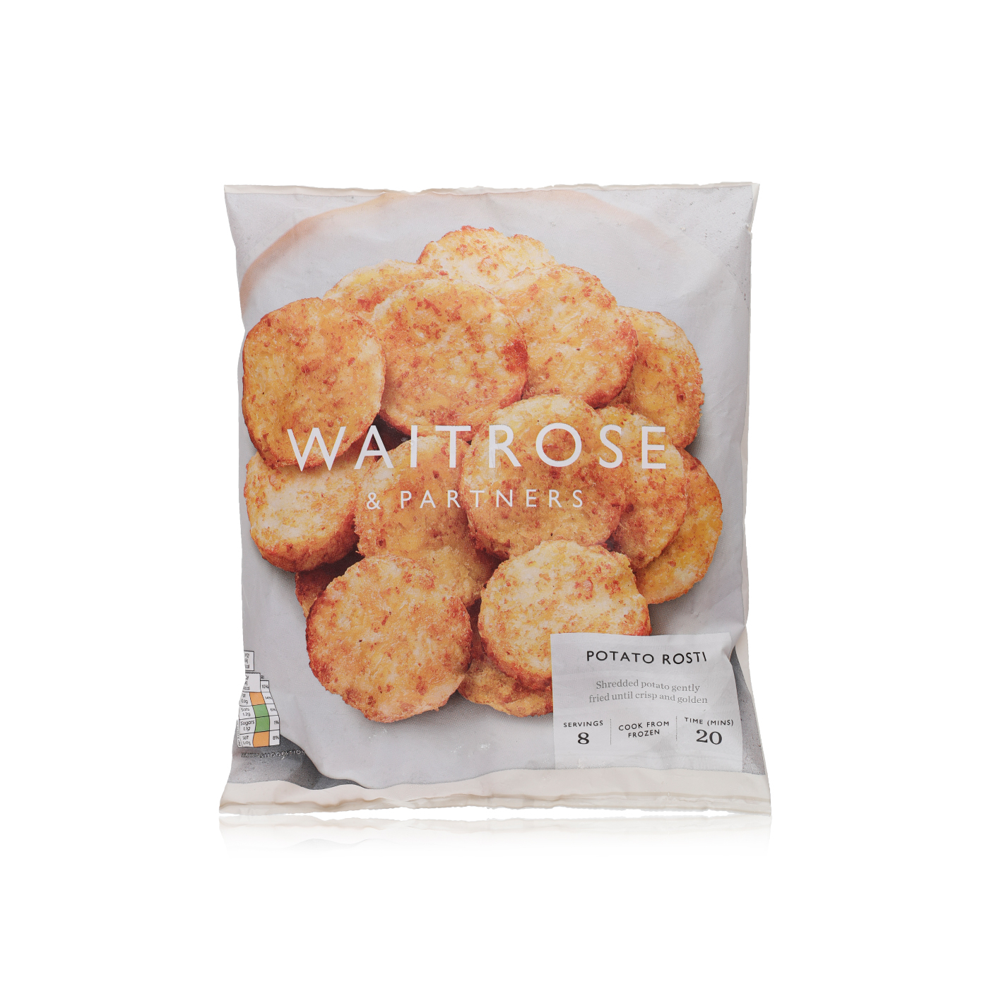 Waitrose Frozen Potato Rosti 750G - Spinneys UAE