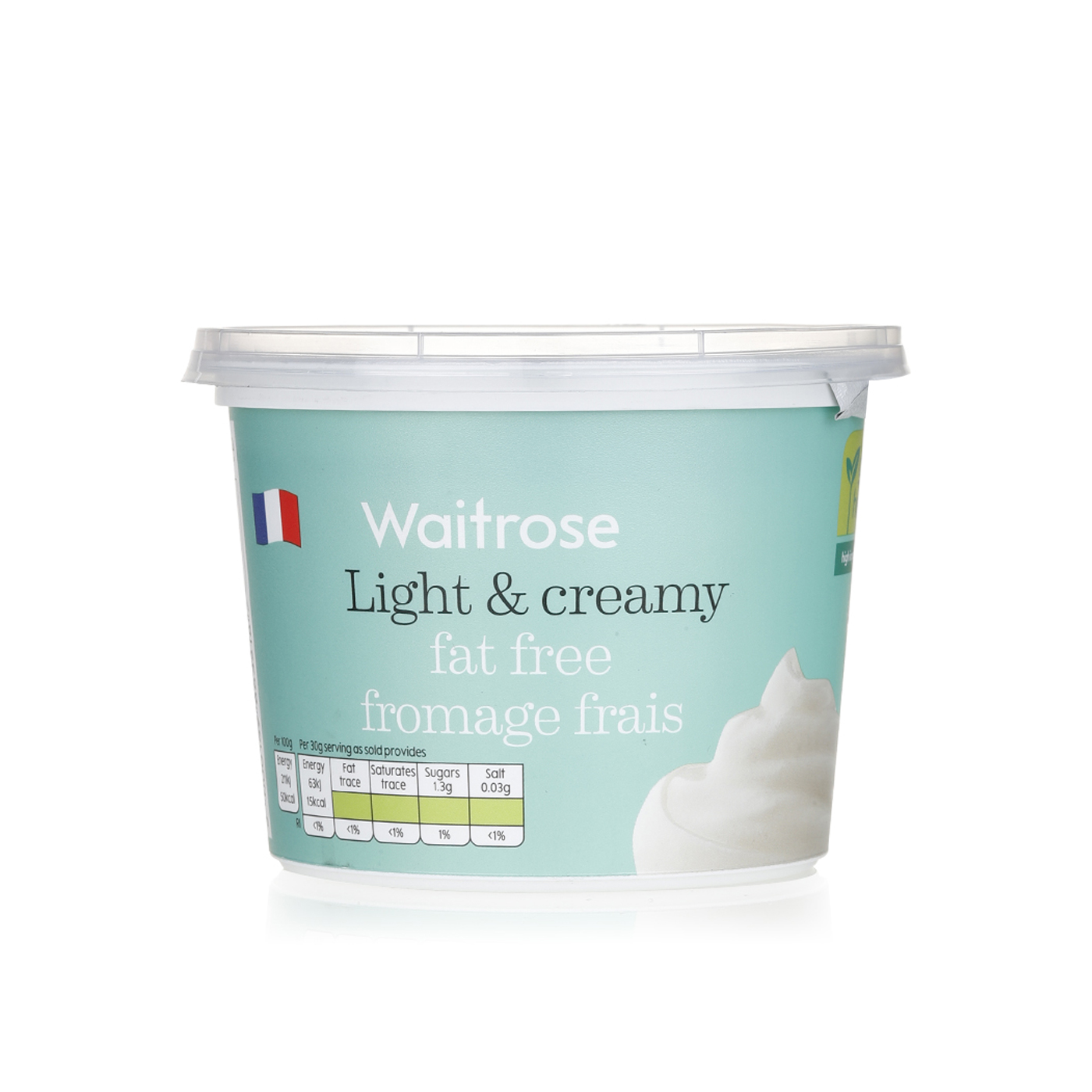 Waitrose Natural French Fromage Frais 500g - Spinneys UAE