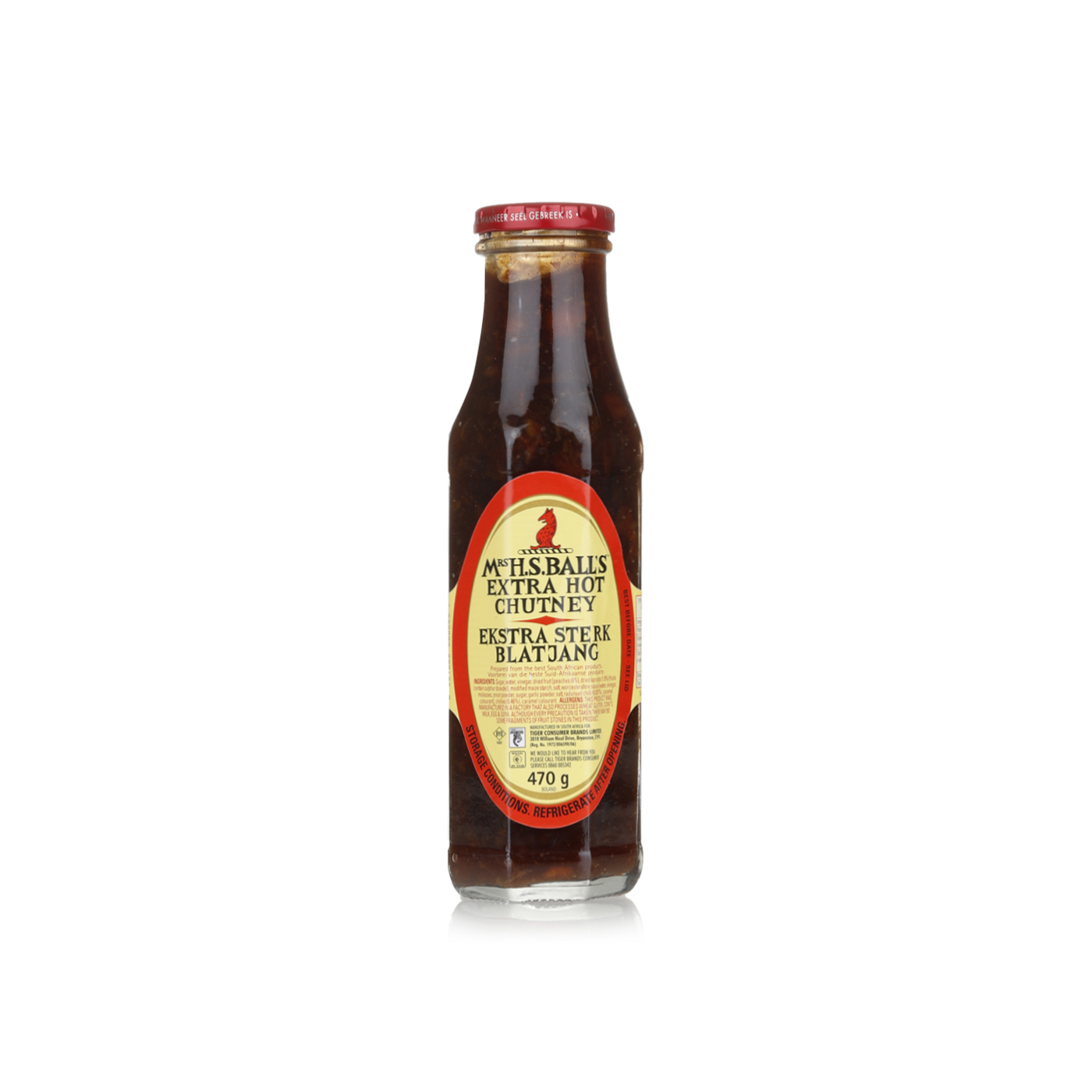 Mrs H.S. Ball's Extra Hot Chutney 470g - Spinneys UAE