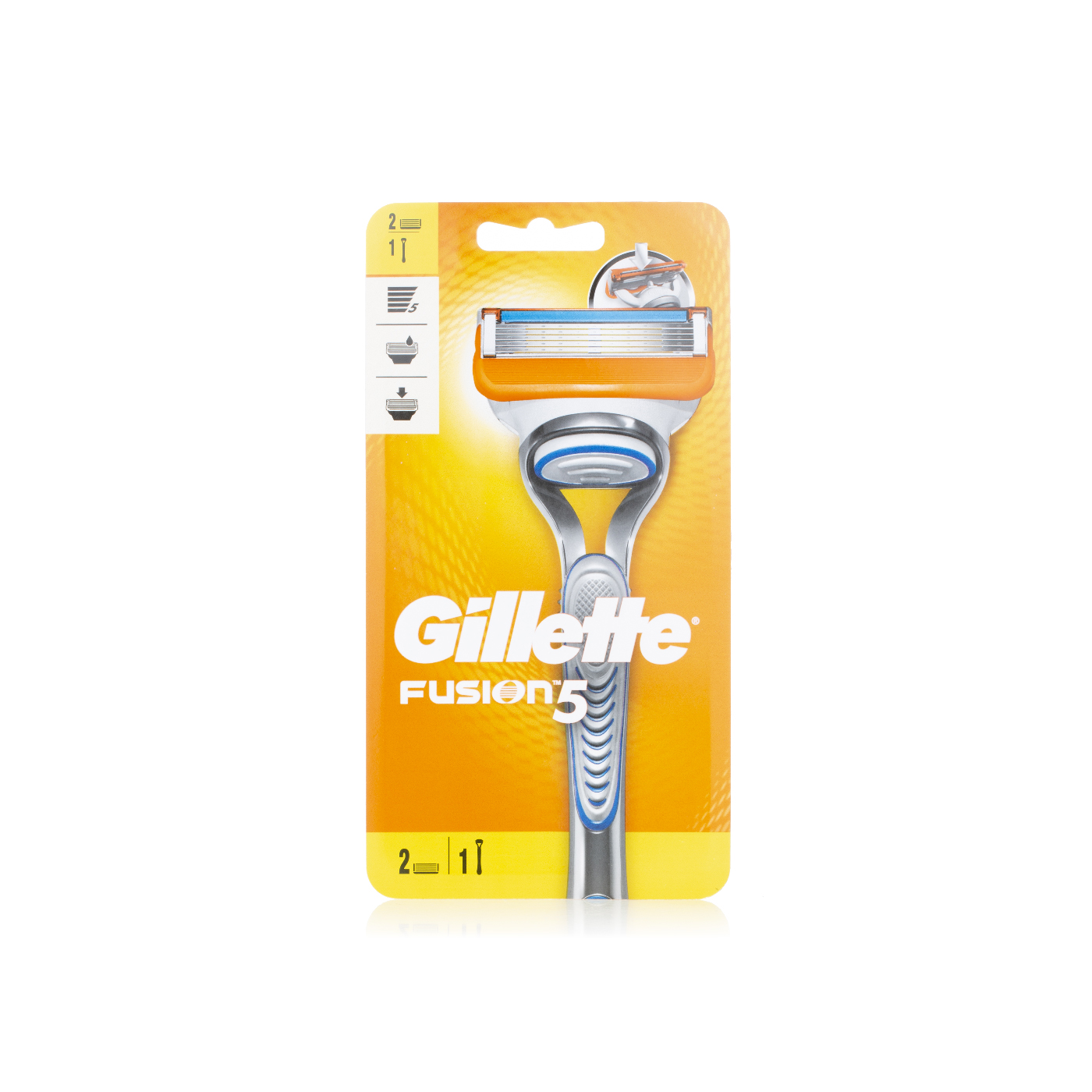 Gillette Fusion5 Razor with Two Blades - Spinneys UAE