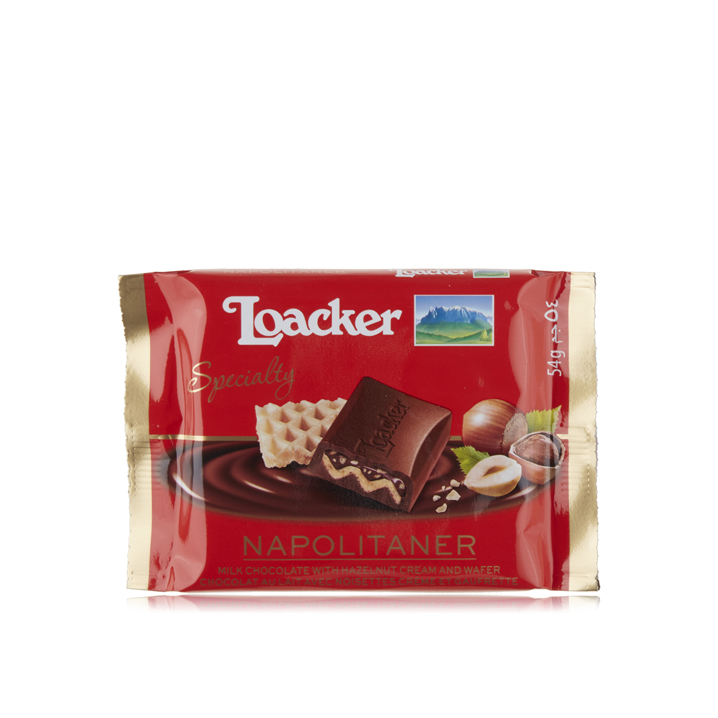 Loacker Napolitaner Chocolate Bar 54g - Spinneys UAE
