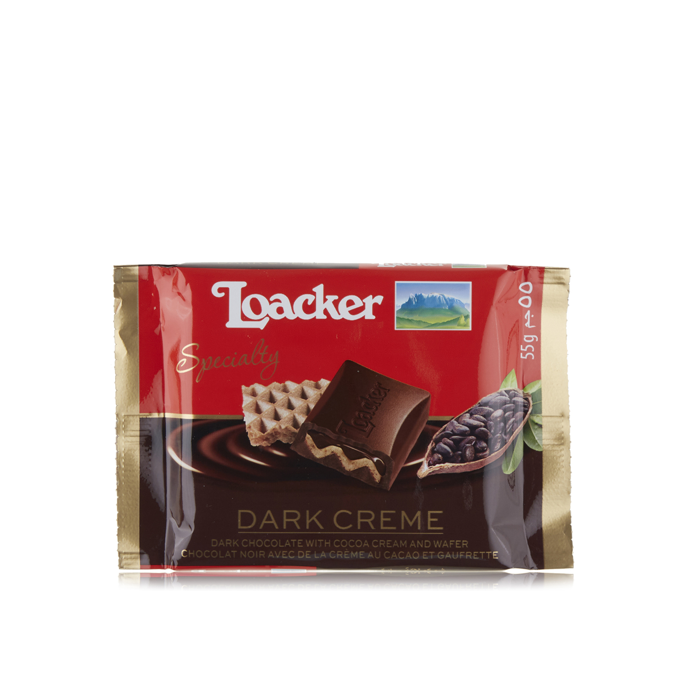 Loacker Dark Creme Bar 55g - Spinneys UAE