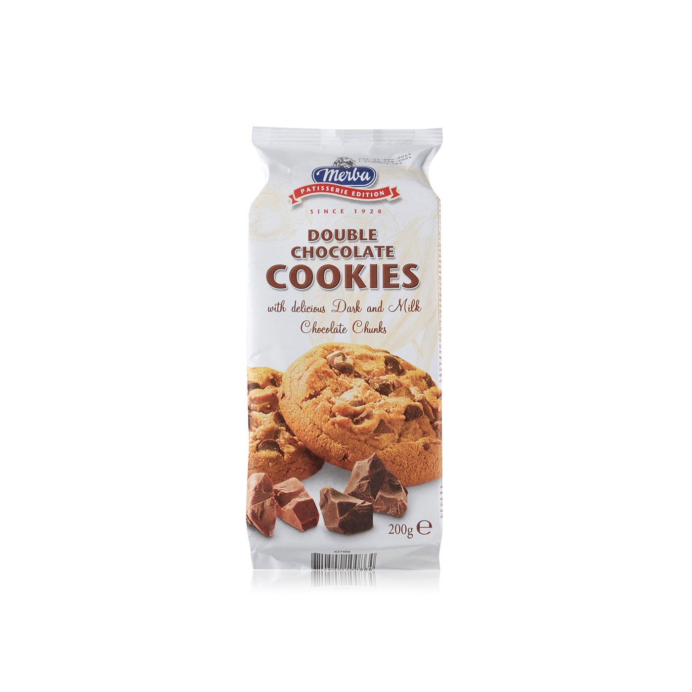Merba Double Chocolate Cookies 200g - Spinneys UAE