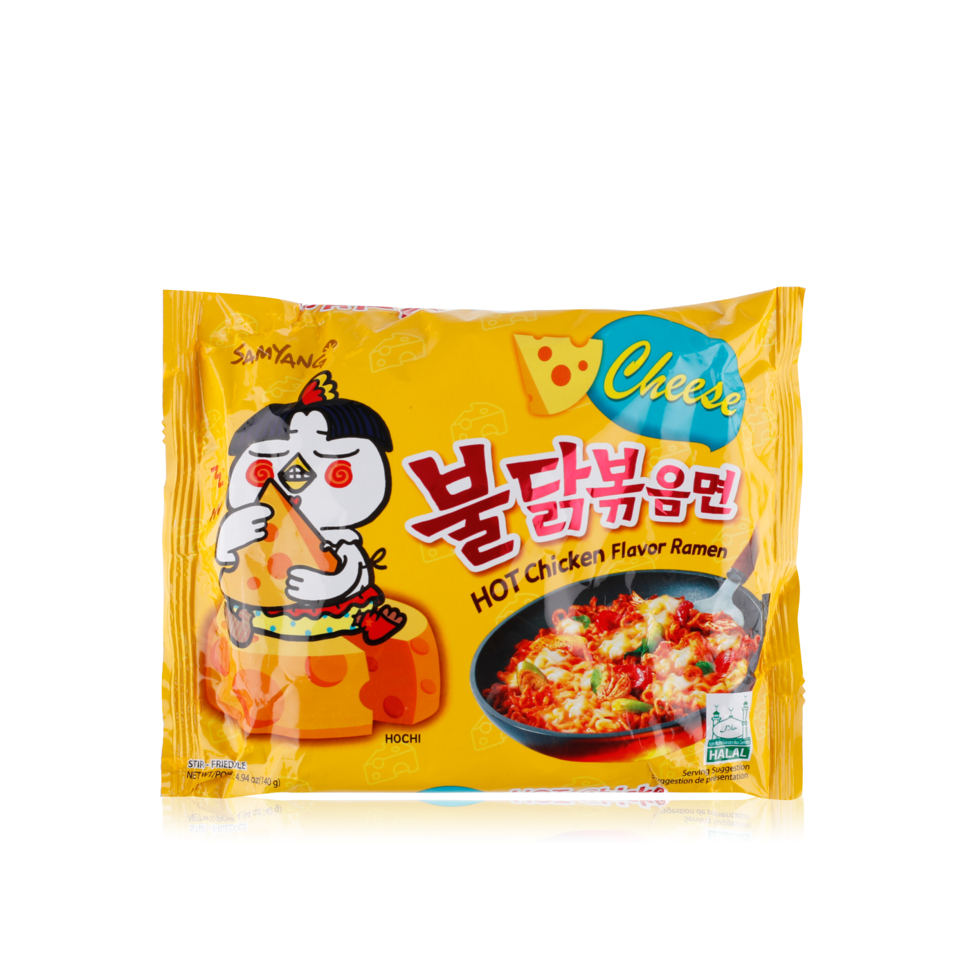 Samyang Hot Chicken Ramen Cheese 140g - Spinneys UAE