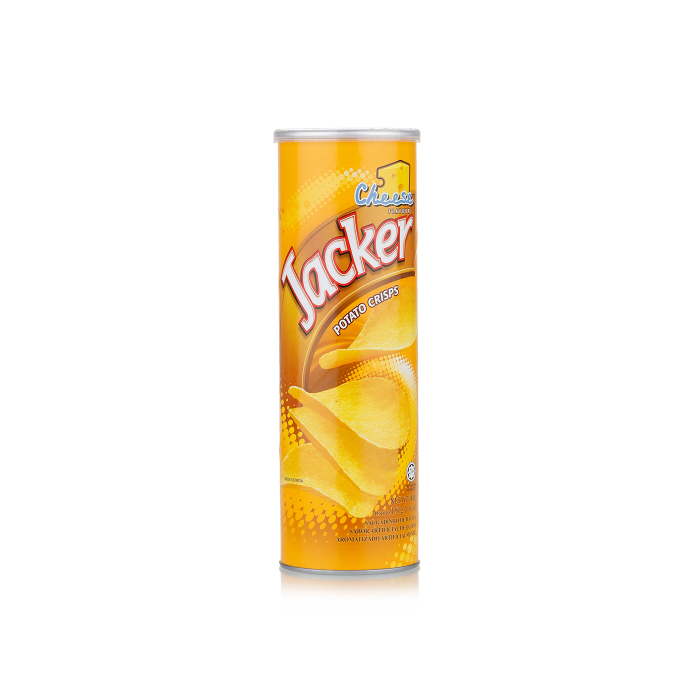 Jacker Cheese Flavoured Potato Crisps 160g - Spinneys UAE