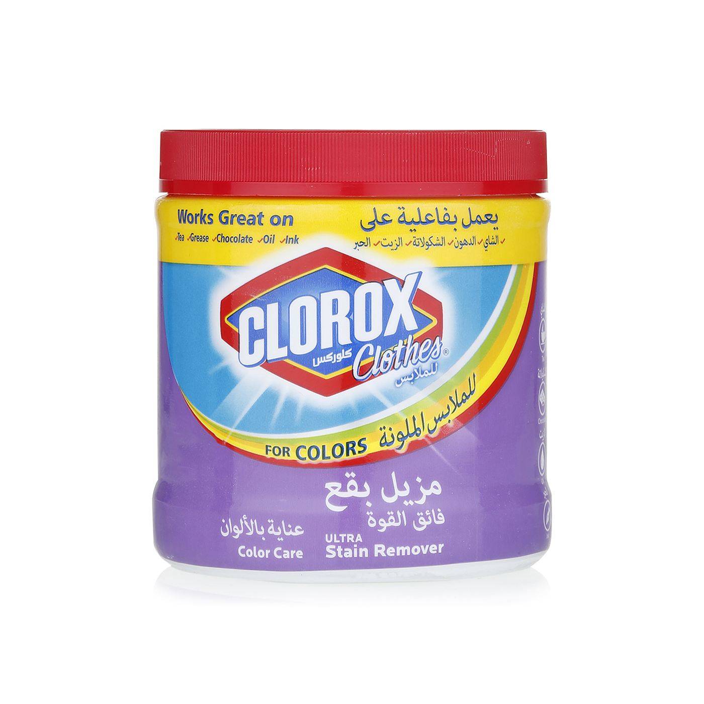 Clorox Clothes Stain Remover Powder Color 500g - Spinneys UAE