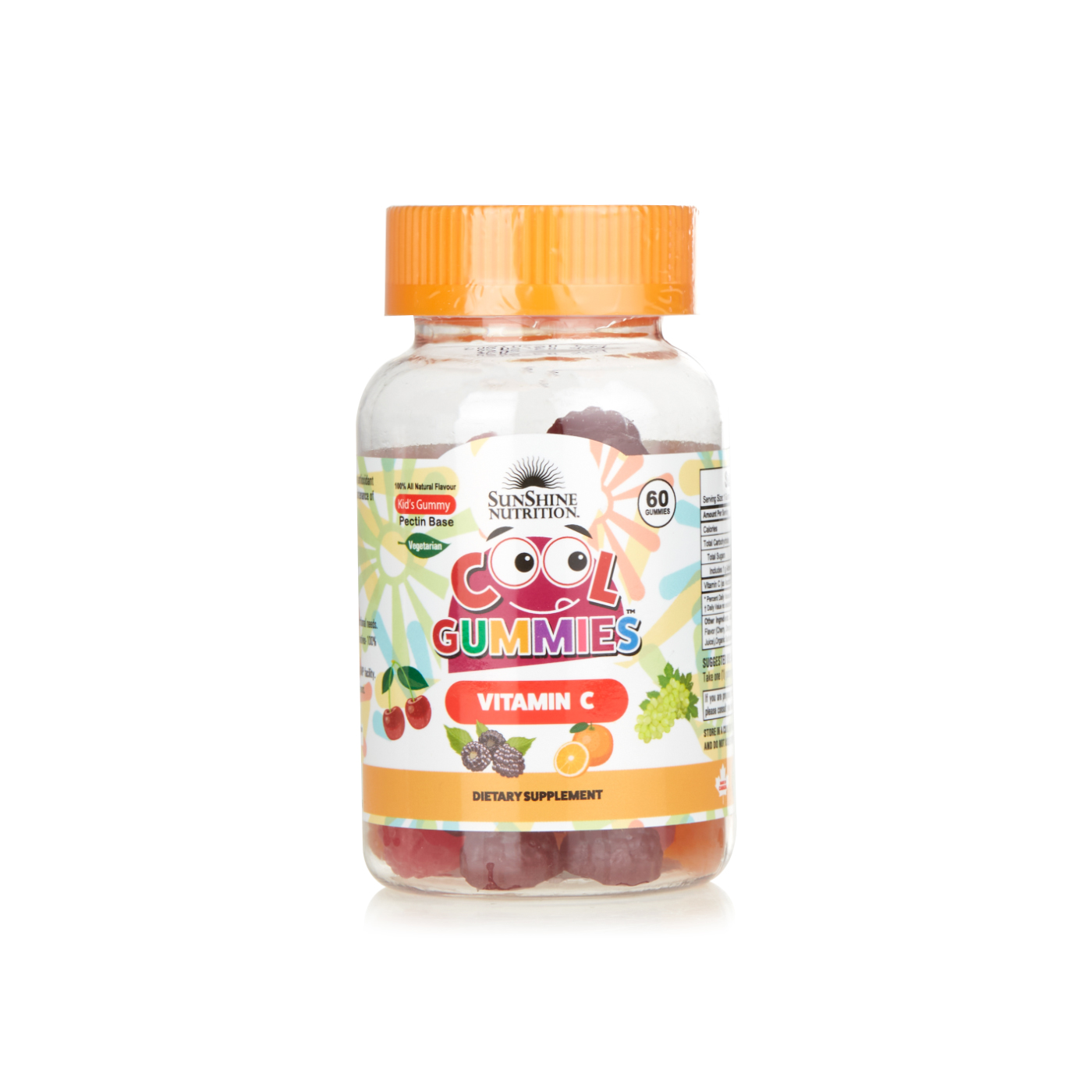 Sunshine Nutrition Cool Gummies Vitamin C x 60 - Spinneys UAE