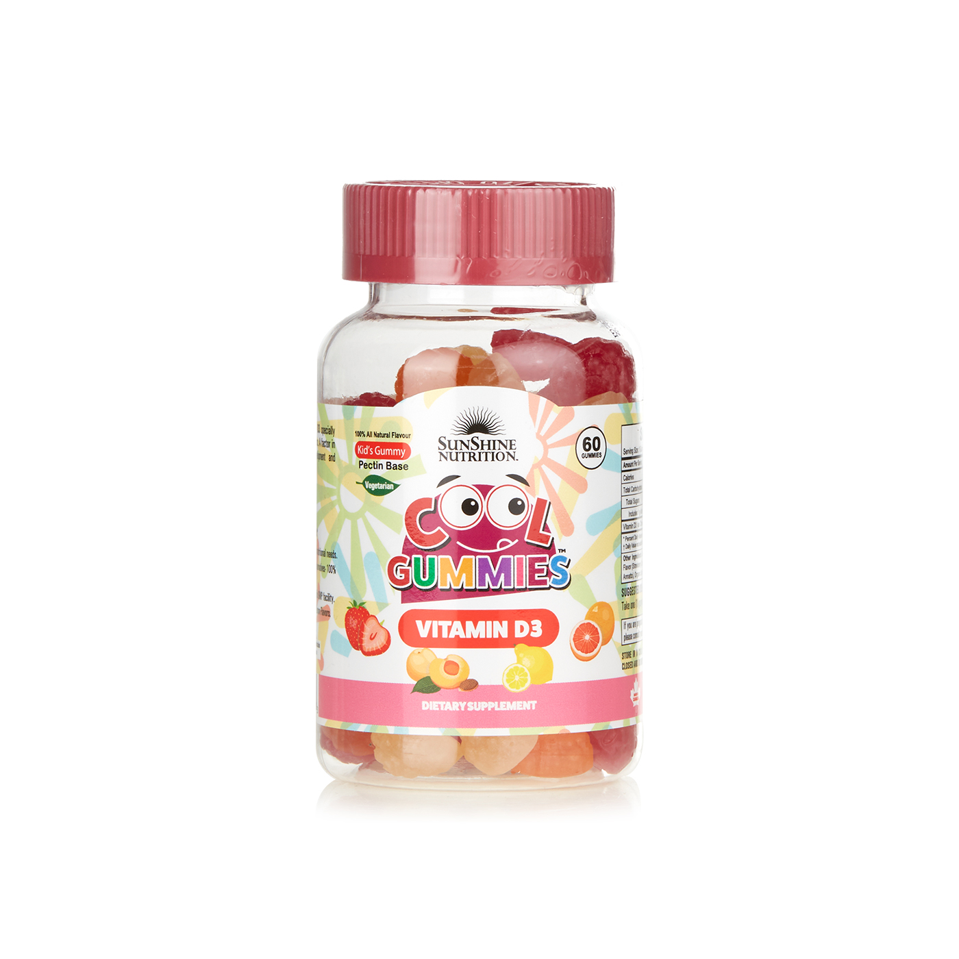 Sunshine Nutrition Cool Gummies Vitamin D3 x 60 - Spinneys United Arab ...