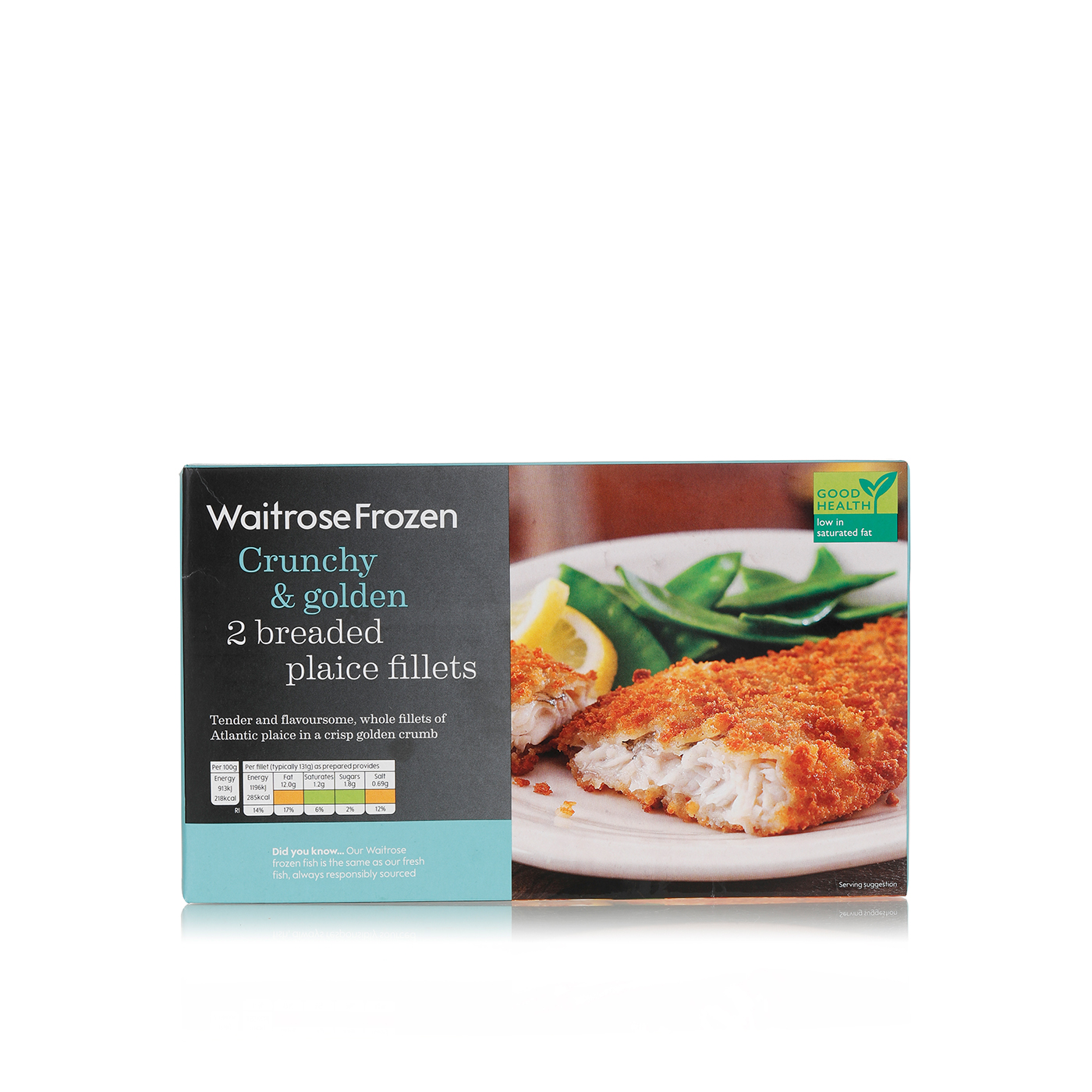 Waitrose Frozen Breaded Plaice Fillets 280G - Spinneys UAE