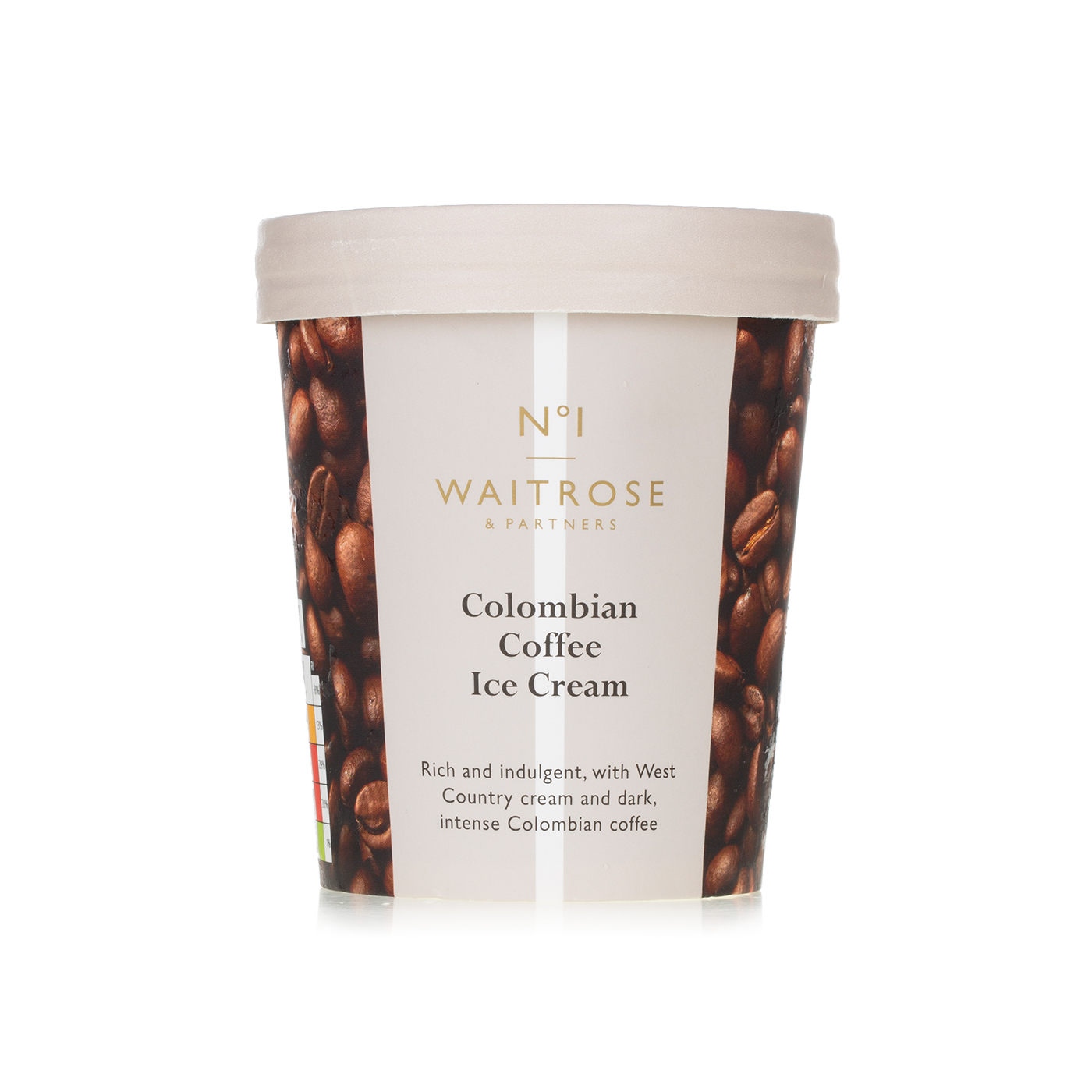 Waitrose No.1 Colombian Coffee Ice Cream 500Ml - Spinneys UAE
