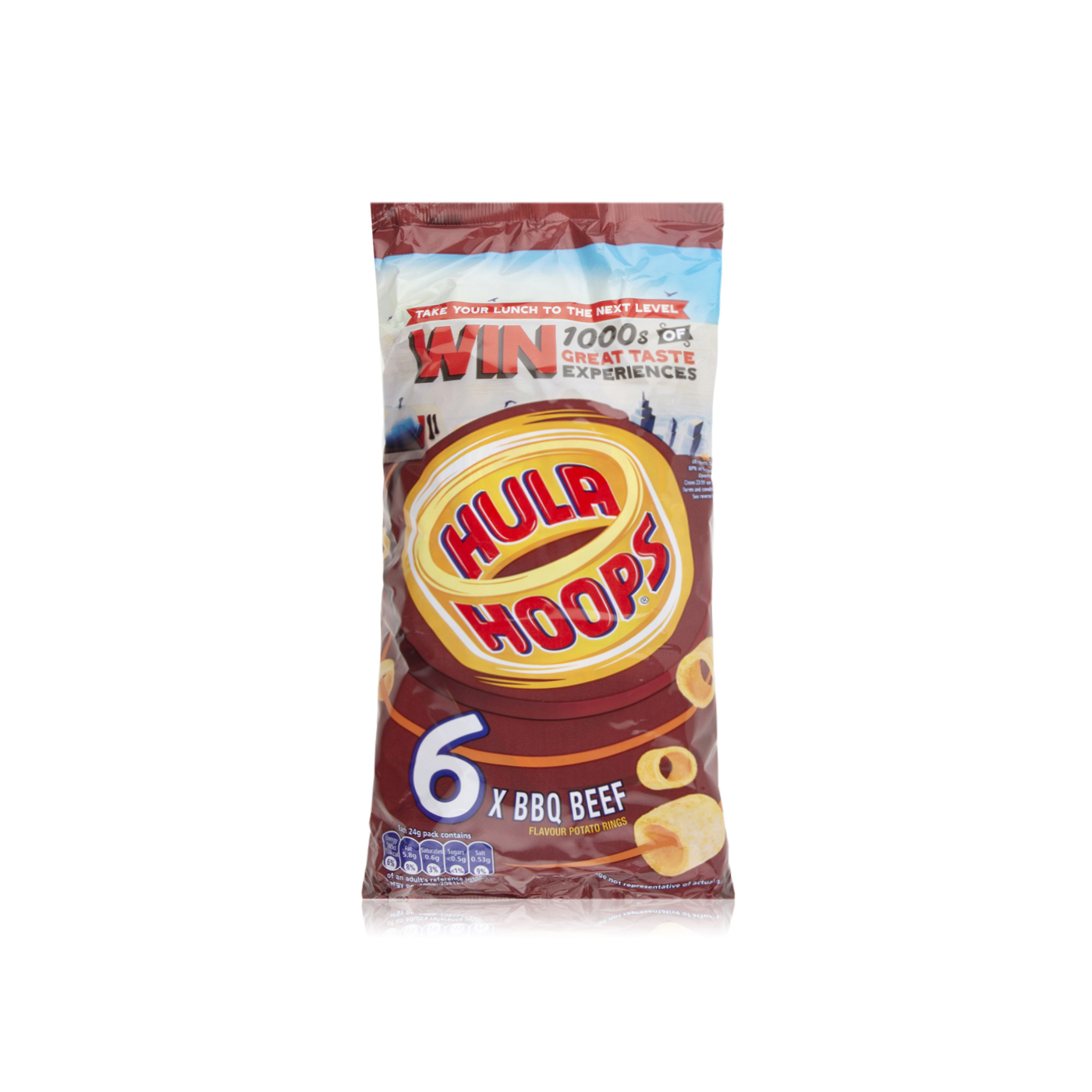 Hula Hoops BBQ Beef 24g x 6 - Spinneys UAE