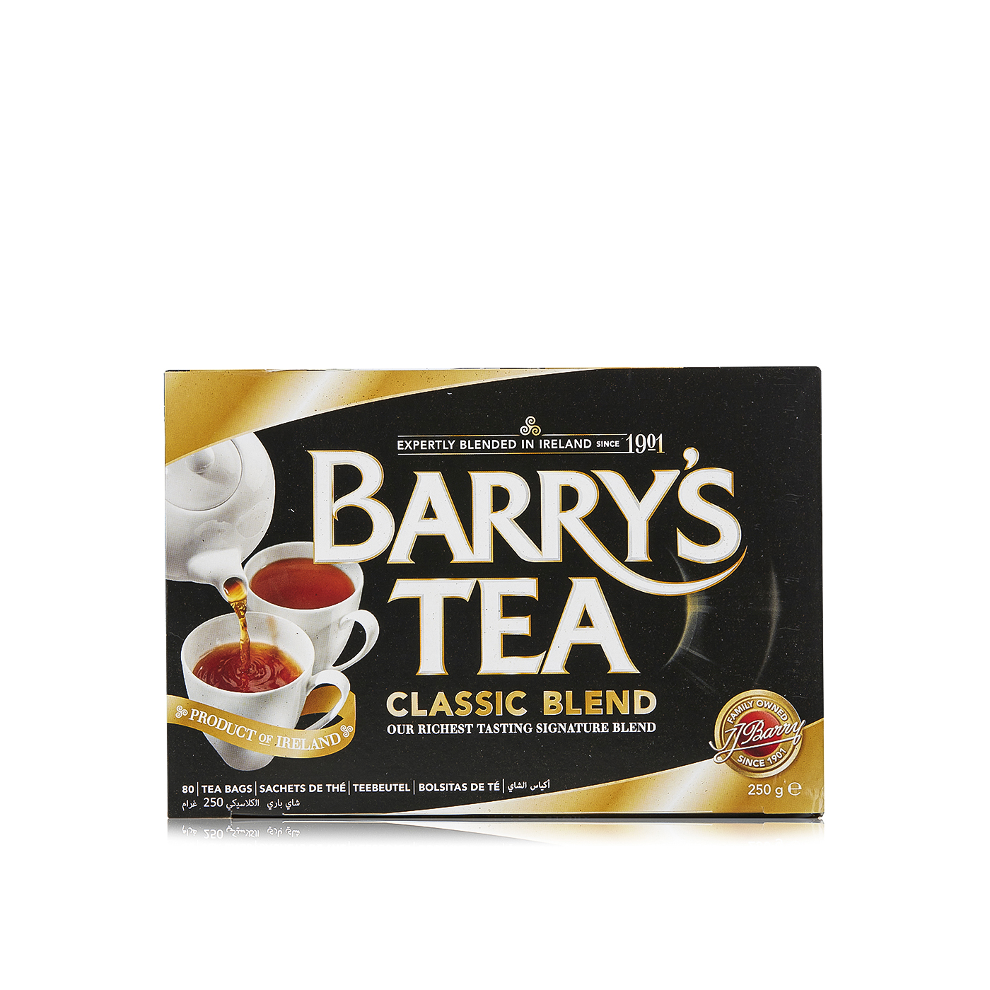 Barry's classic blend tea bags 250g - Spinneys UAE