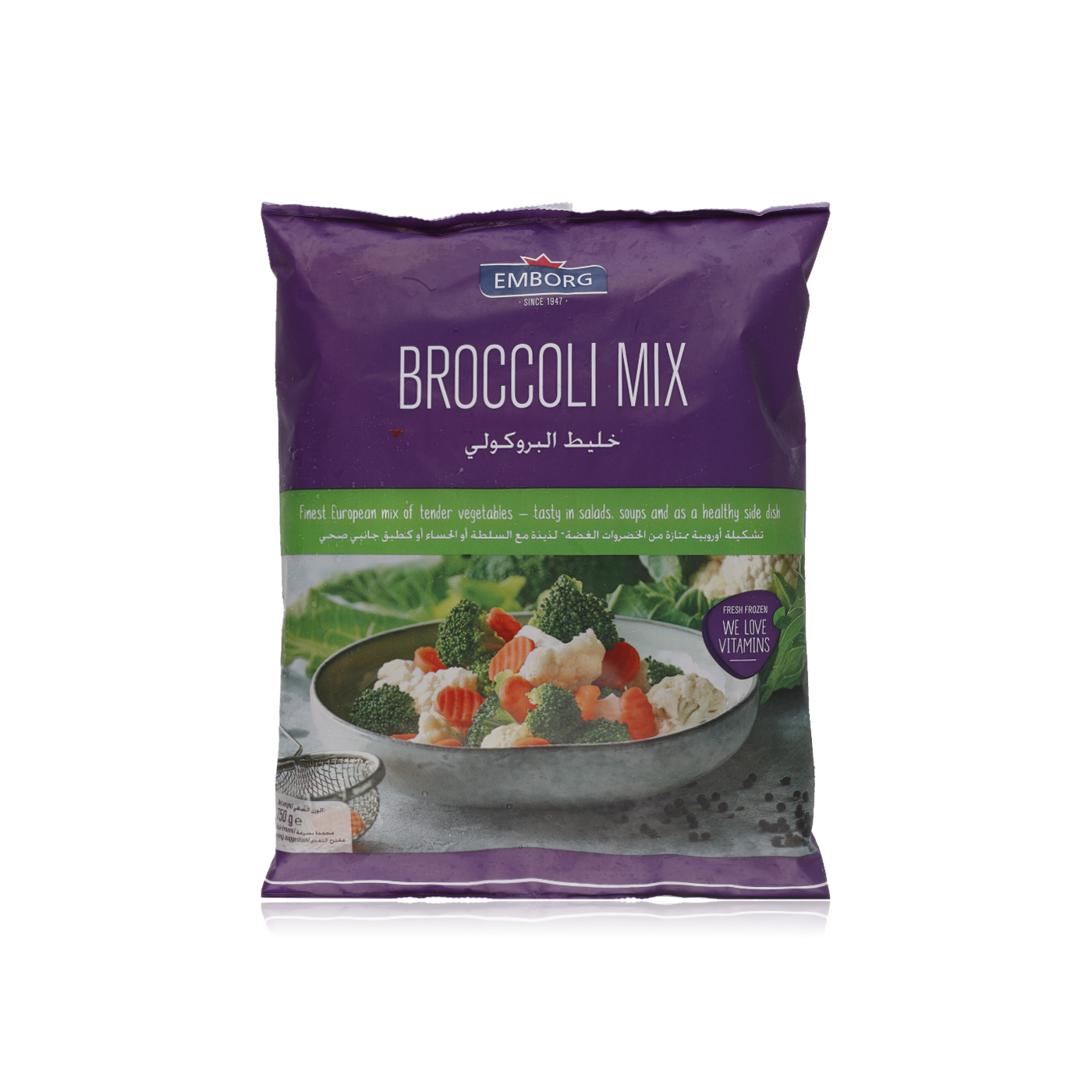 Emborg Frozen Broccoli Mix 750G - Spinneys UAE