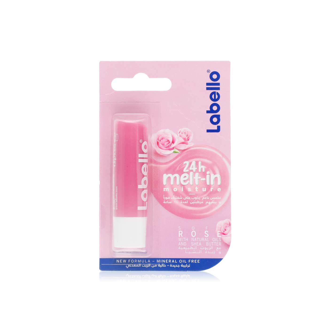 Labello Lip Care Soft Rose 4.8g - Spinneys UAE