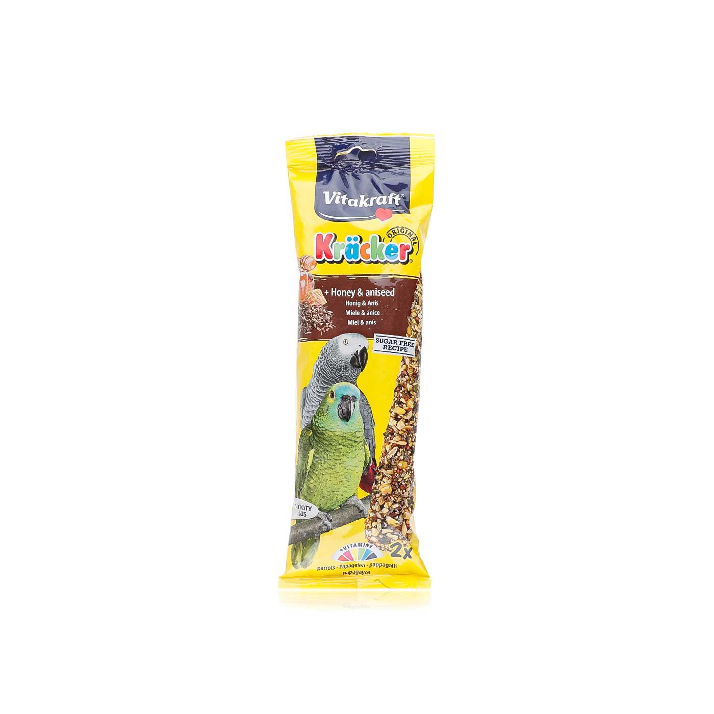 Vitakraft Honey & Aniseed Crackers for Parrots 180g - Spinneys UAE