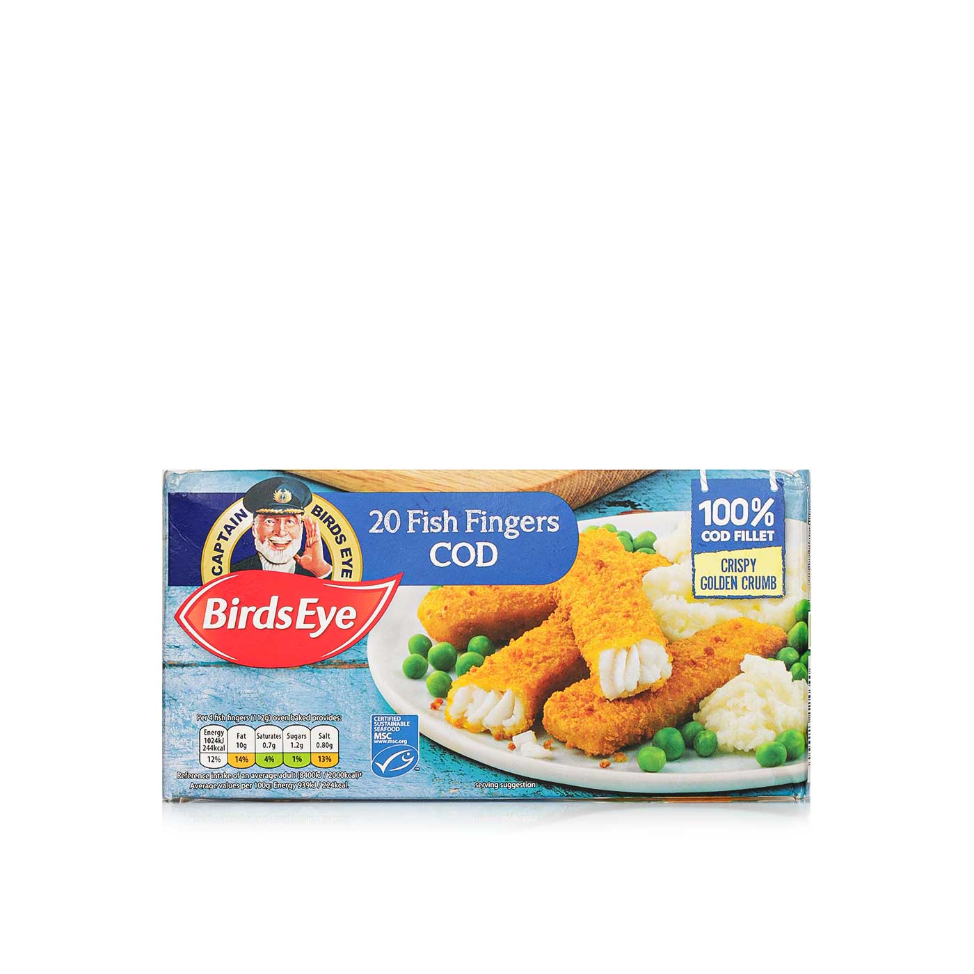 Birds Eye Frozen Cod Fish Fingers X 20 - Spinneys UAE