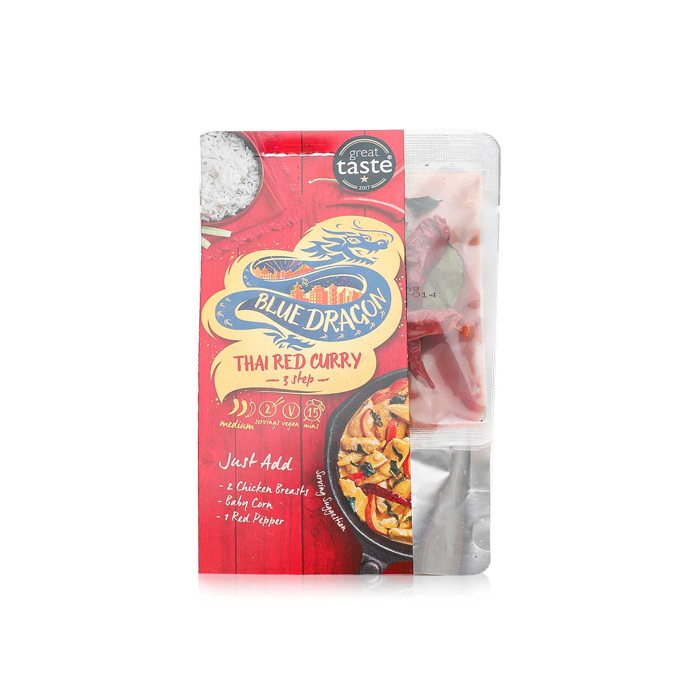 Blue Dragon Three Step Thai Red Curry 253g - Spinneys United Arab Emirates