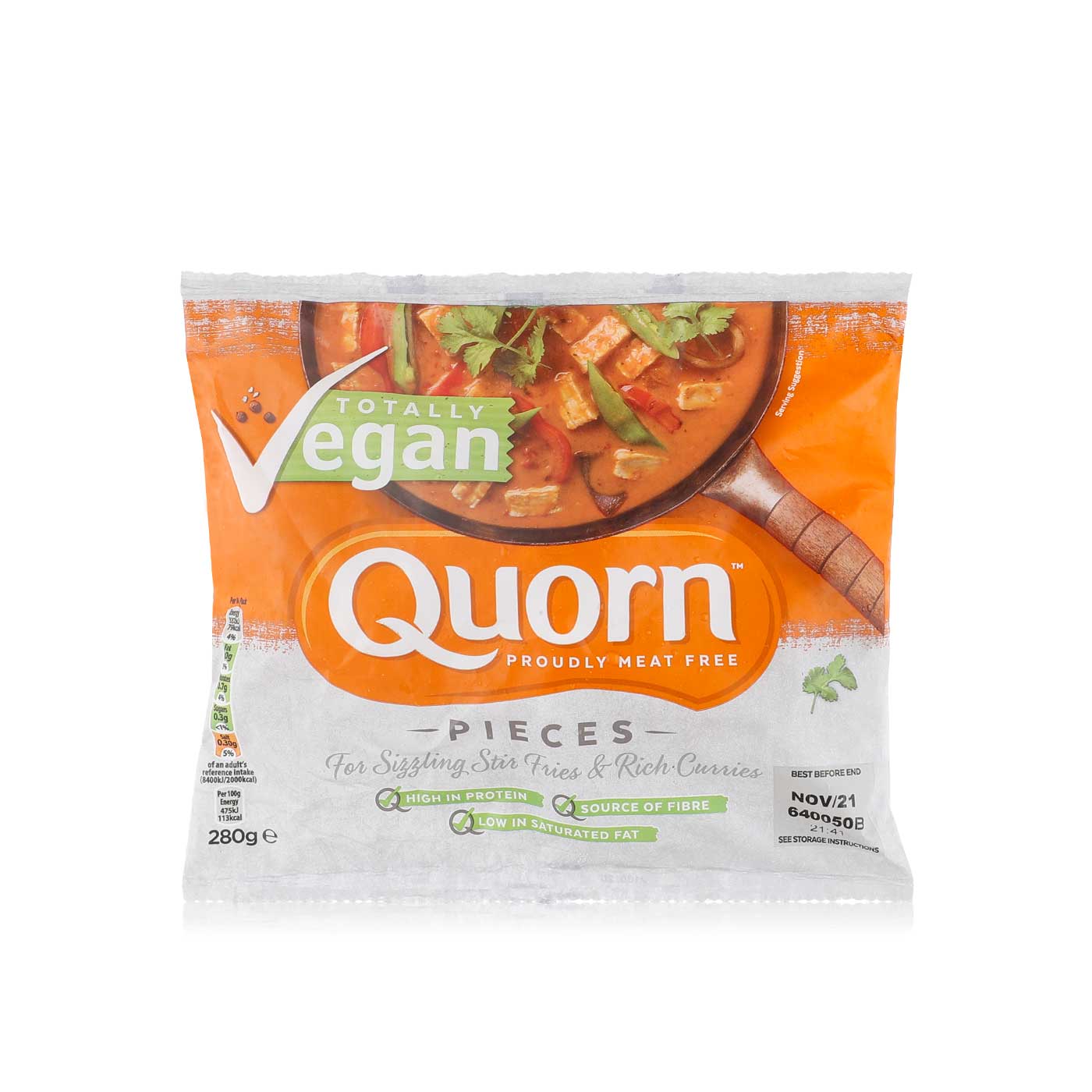 Quorn Frozen Vegan Pieces 280G - Spinneys UAE