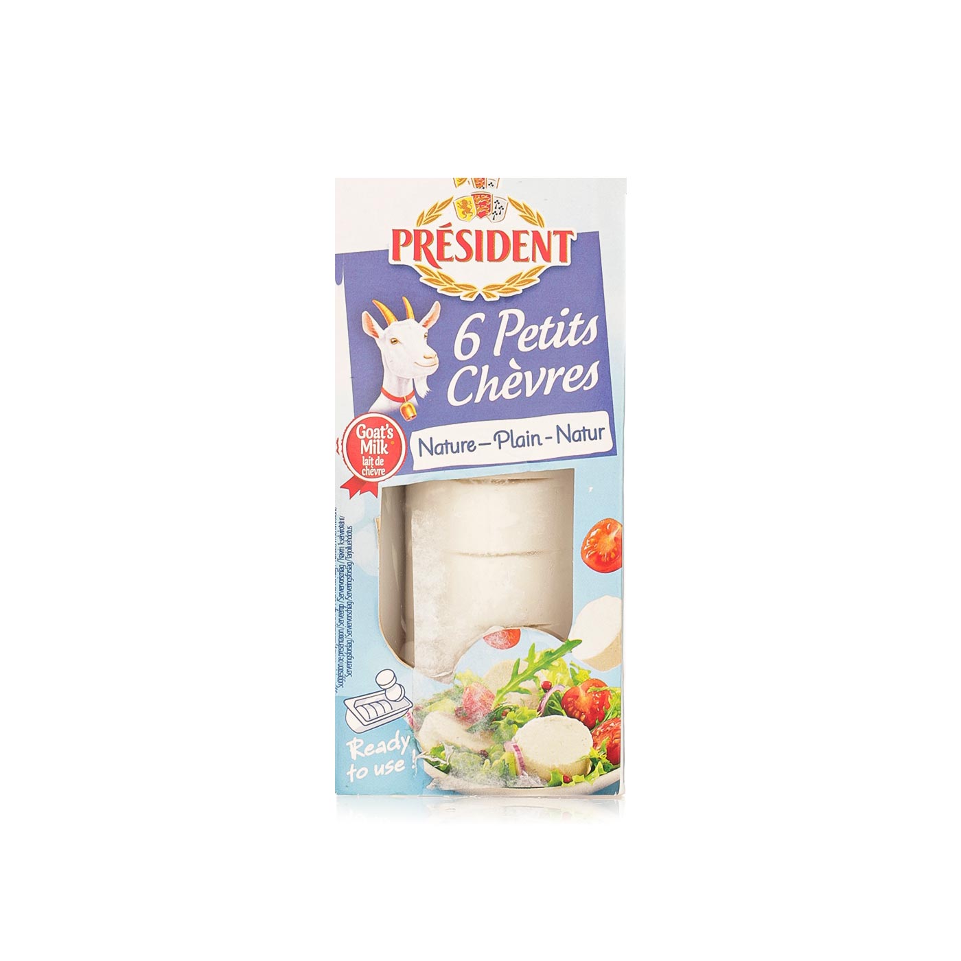 President Unsalted Goat's Cheese 100g - Spinneys UAE