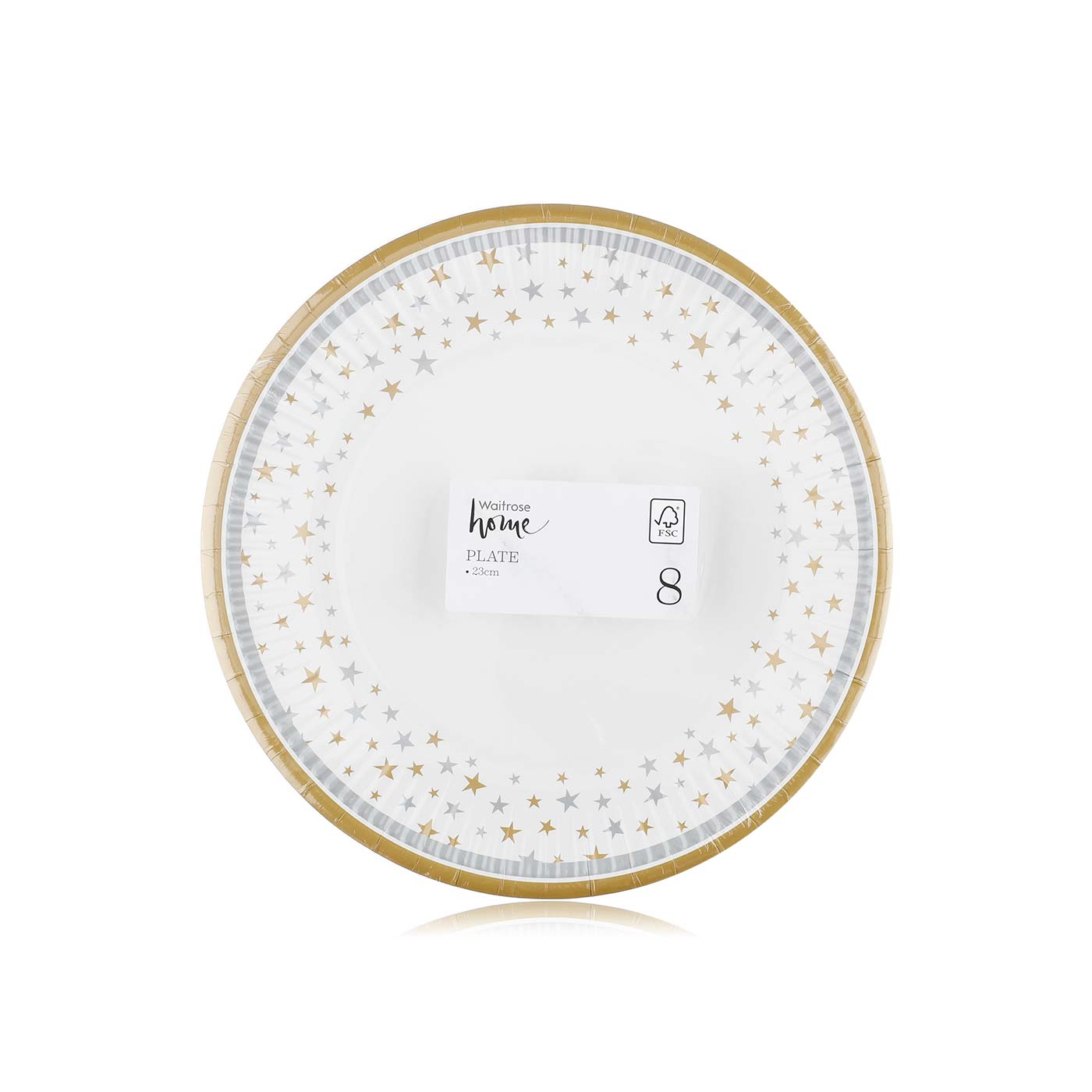 Waitrose home stars celebration plates 8 pack - Spinneys UAE