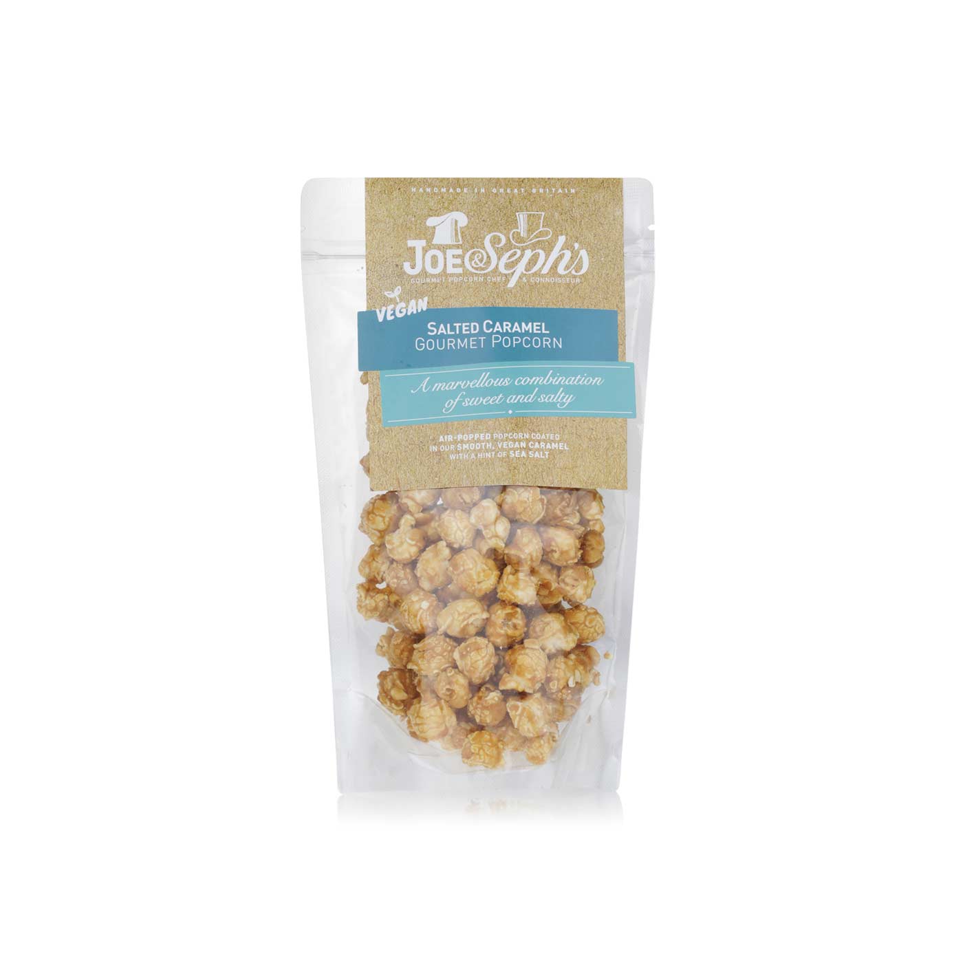 Joe & Seph's Vegan Salted Caramel Gourmet Popcorn 80g - Spinneys UAE