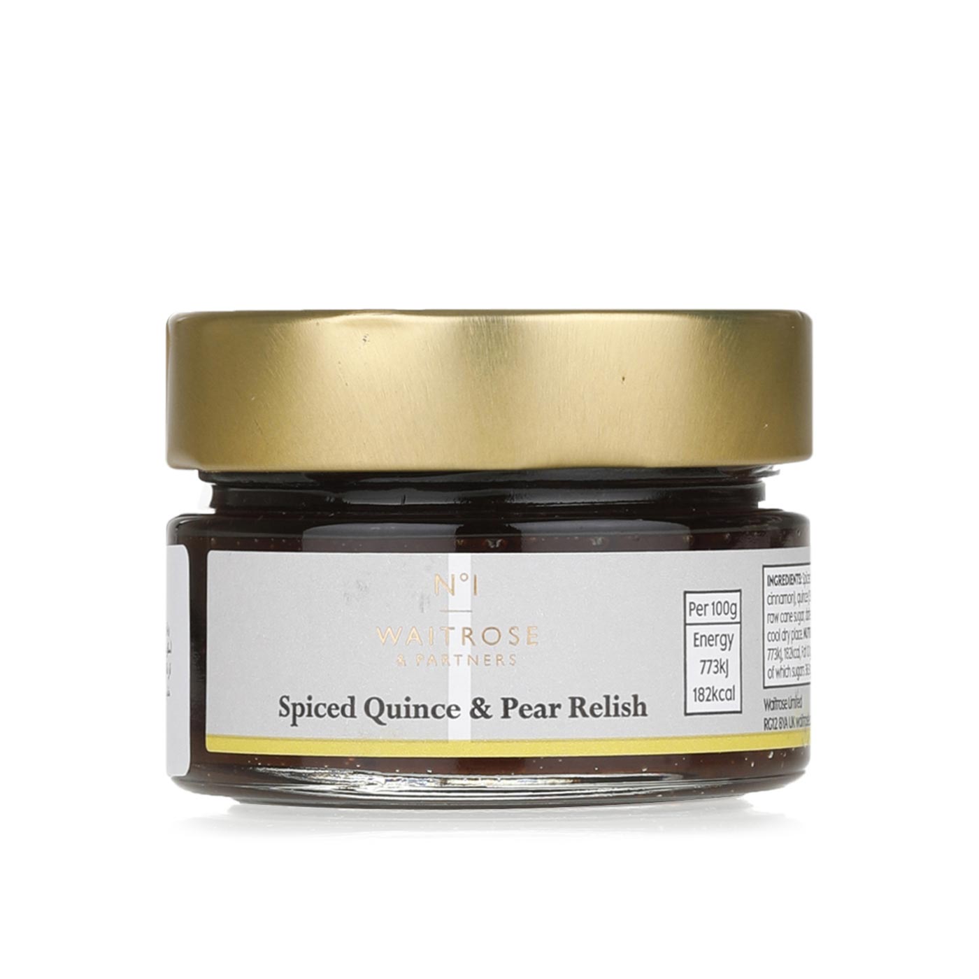 Waitrose No.1 Spiced Quince & Pear Relish 140g - Spinneys UAE