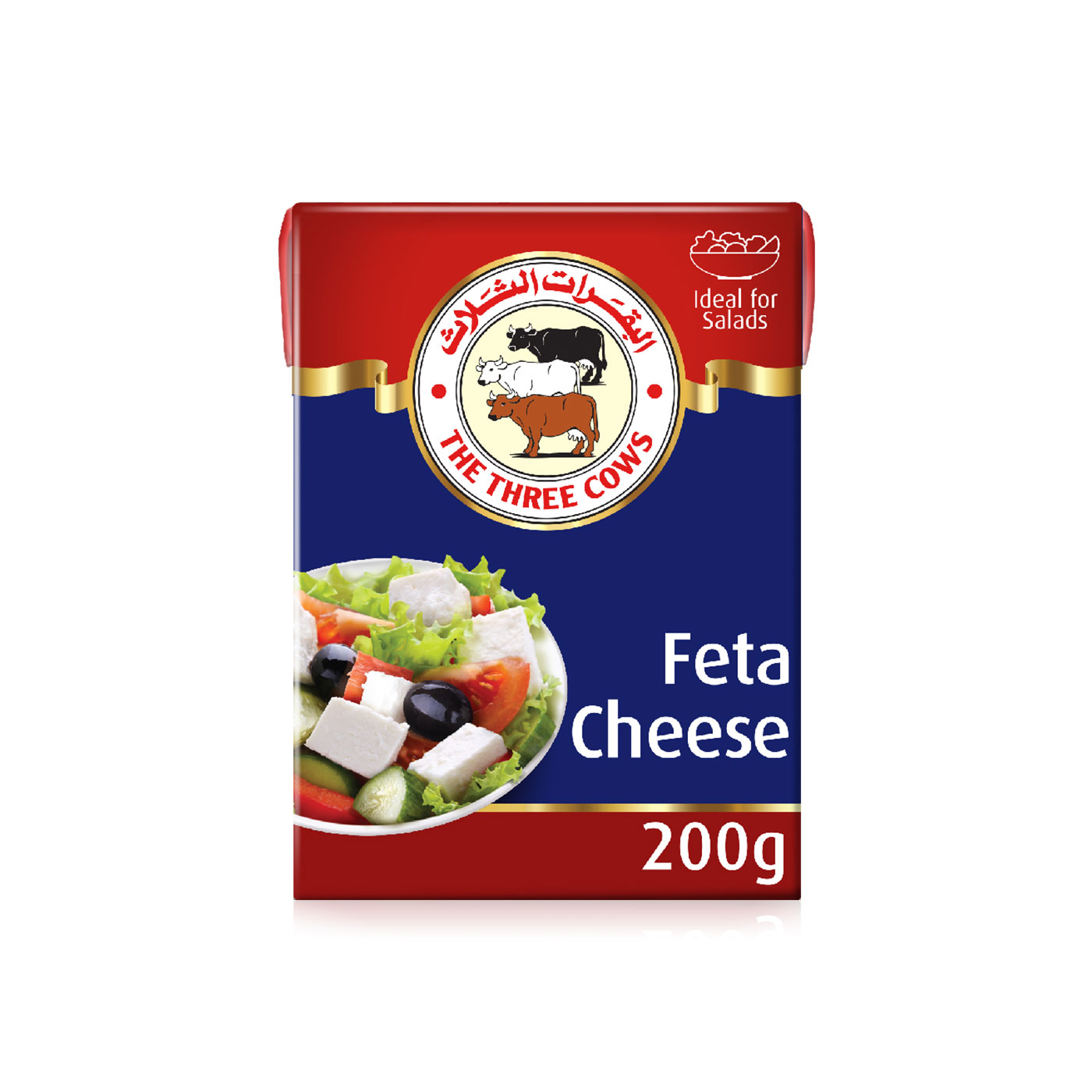 The Three Cows full cream white cheese 200g - Spinneys UAE