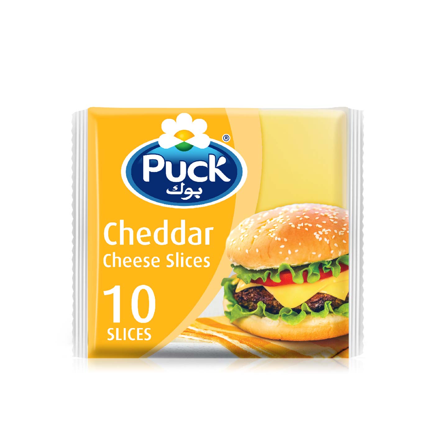 Puck Cheddar Cheese Slices 200g - Spinneys UAE