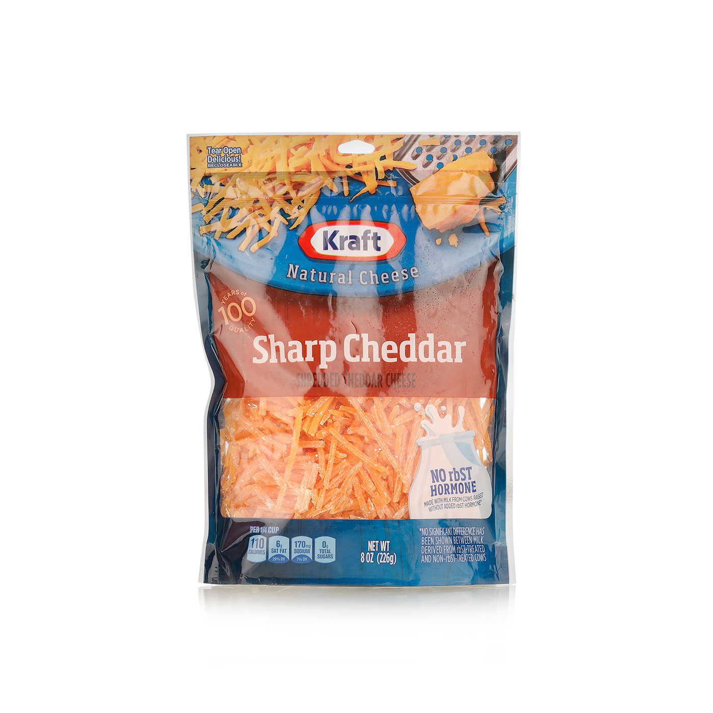 Kraft Shredded Sharp Cheddar 226g - Spinneys UAE