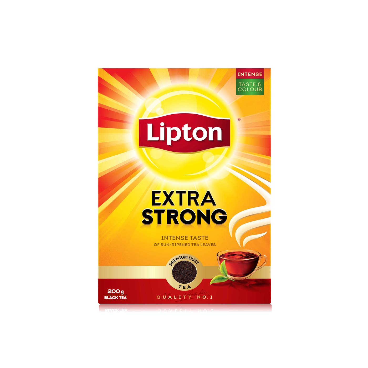 Lipton Extra Strong Black Tea 200g - Spinneys UAE