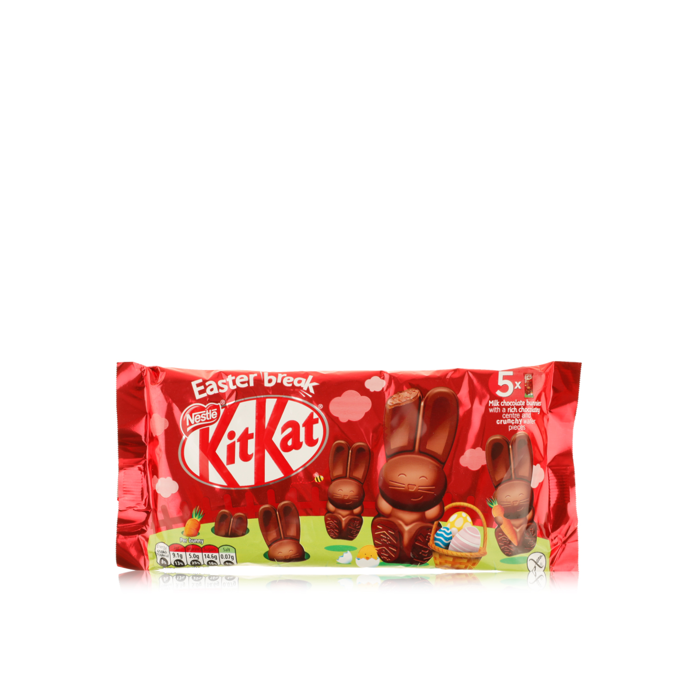 Nestle Kitkat Easter Bunny x 5 145g - Spinneys UAE