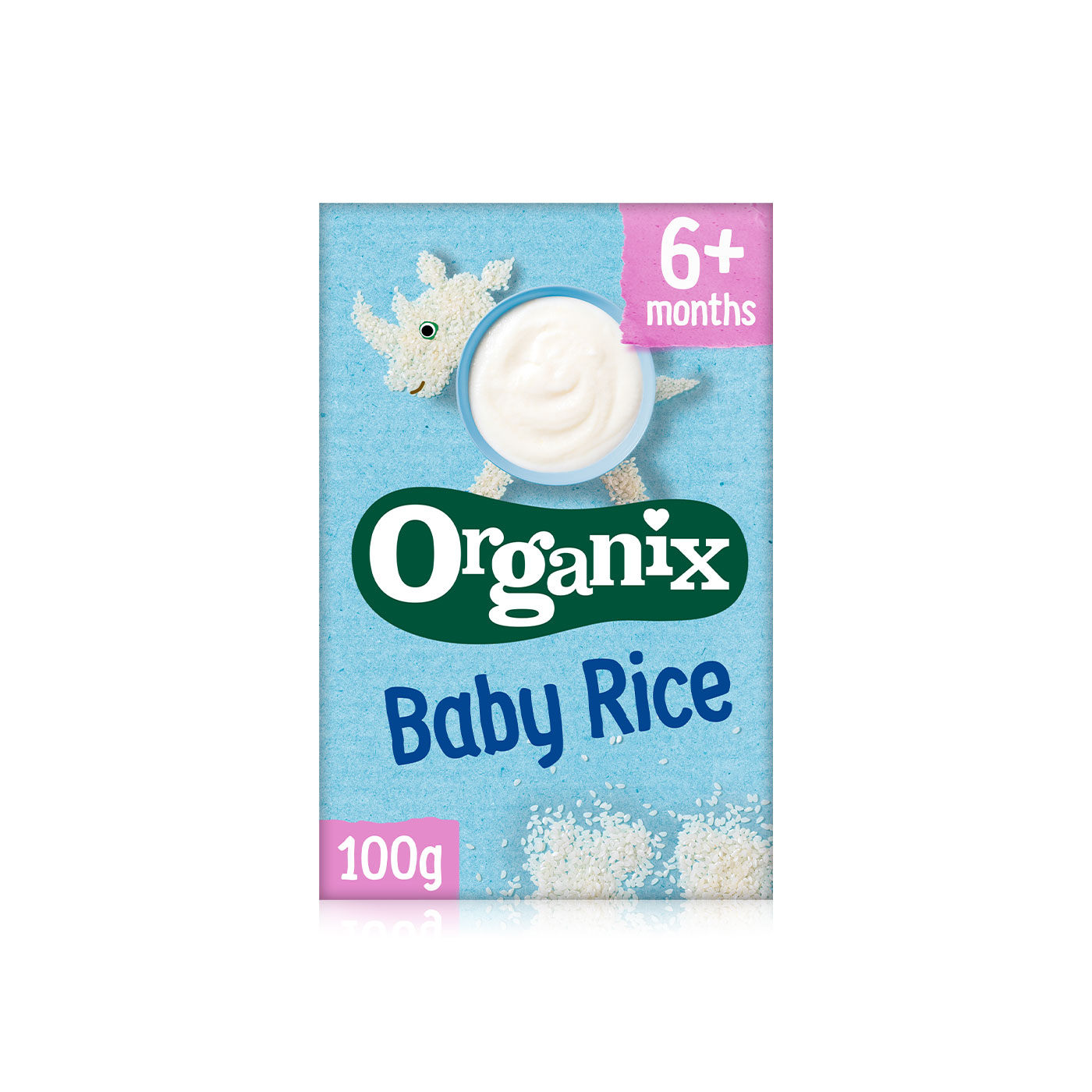 Organix Baby Rice 6+ Months 100g - Spinneys UAE