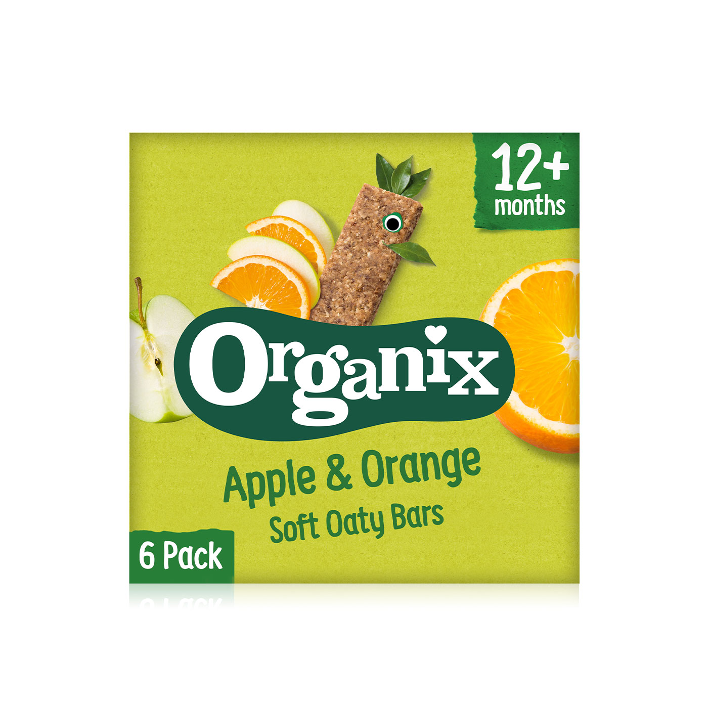 Organix Apple & Orange Soft Oaty Bars 12+ Months 6 x 30g - Spinneys UAE