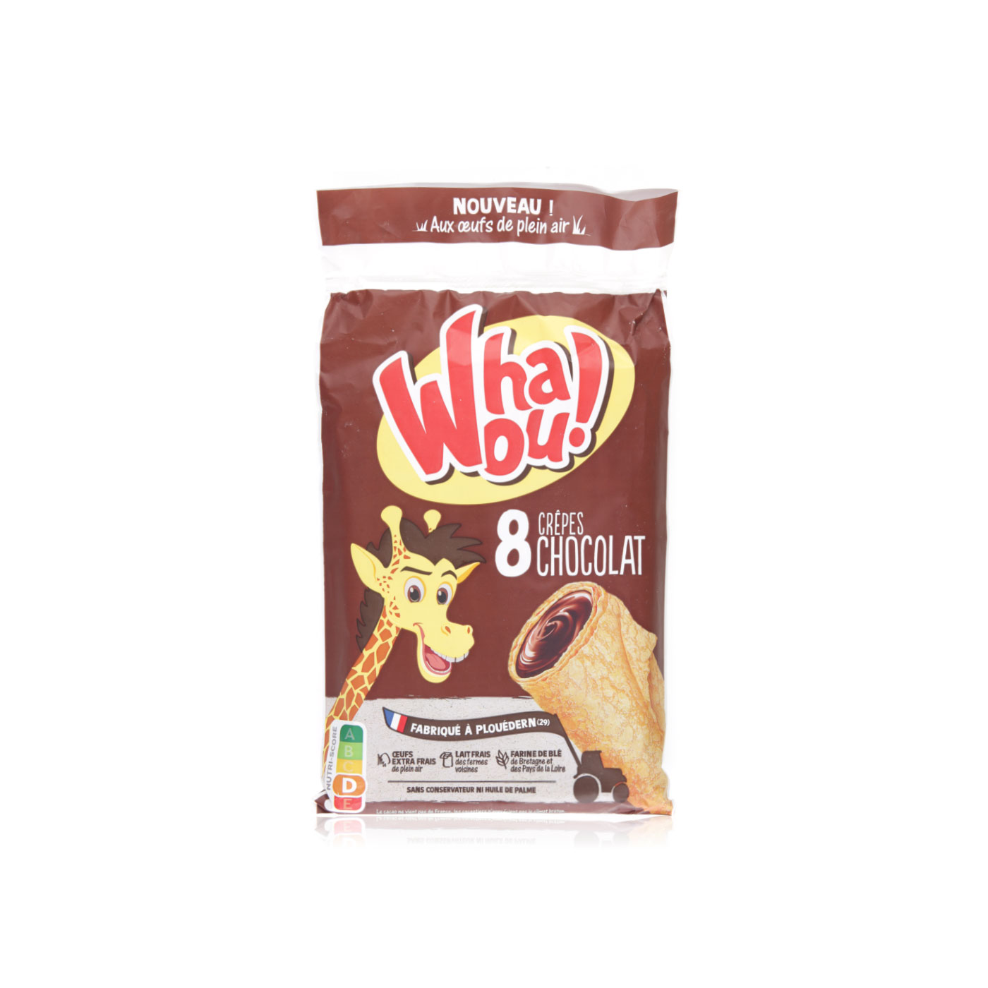 Whaou! Chocolate Filled Crepes x 8 256g - Spinneys UAE