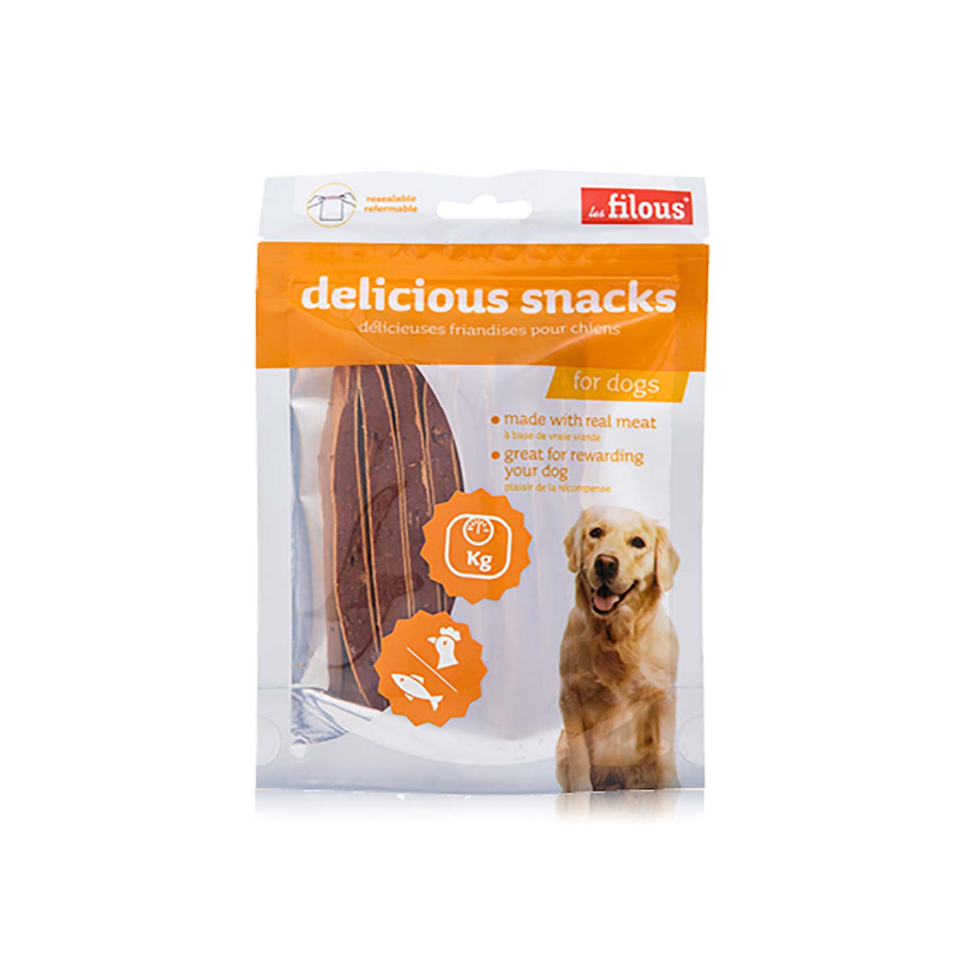Les Filous Chicken'n Fish Sandwich for Dogs 100g - Spinneys UAE