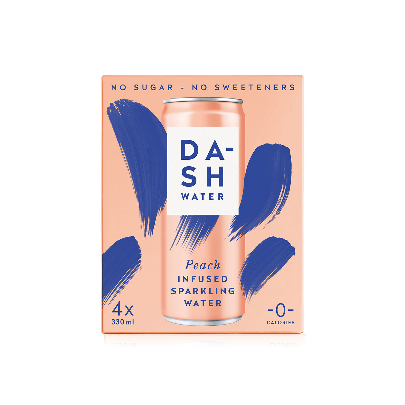 Dash Water with Peach 330ml x 4 - Spinneys UAE
