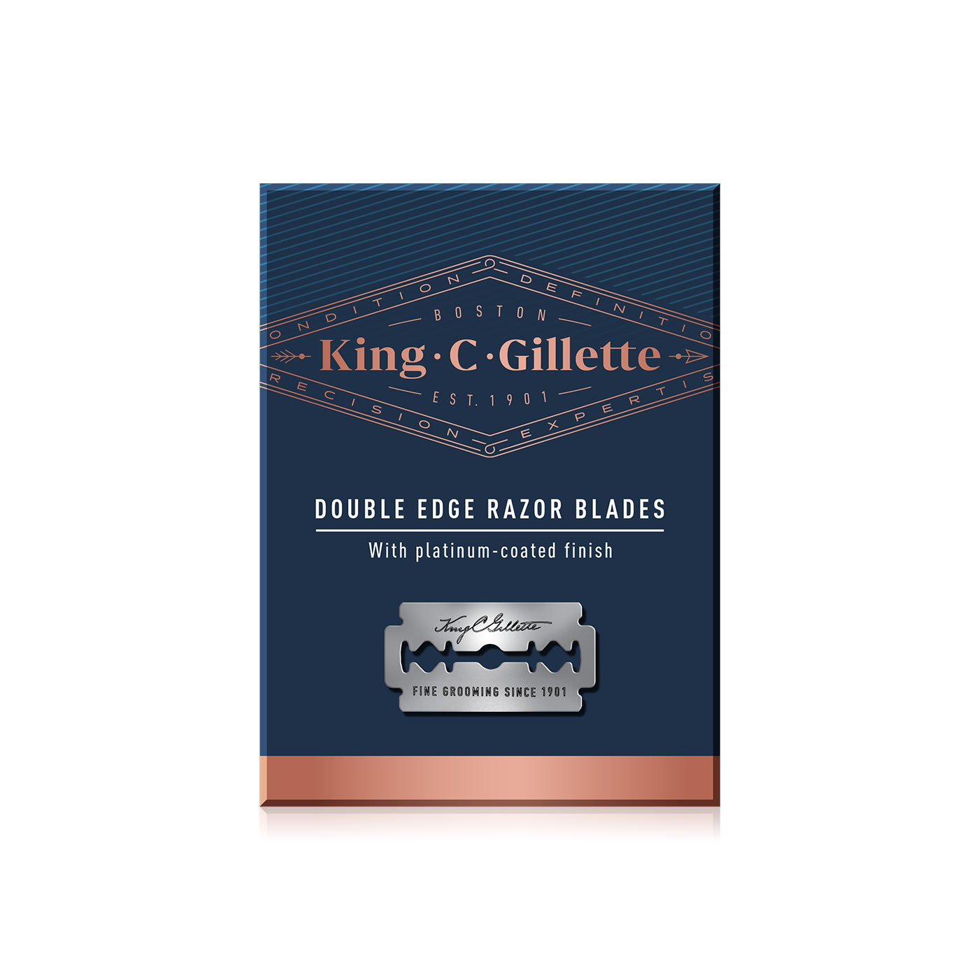 King C. Gillette Double Edge razor blades x10 - Spinneys UAE