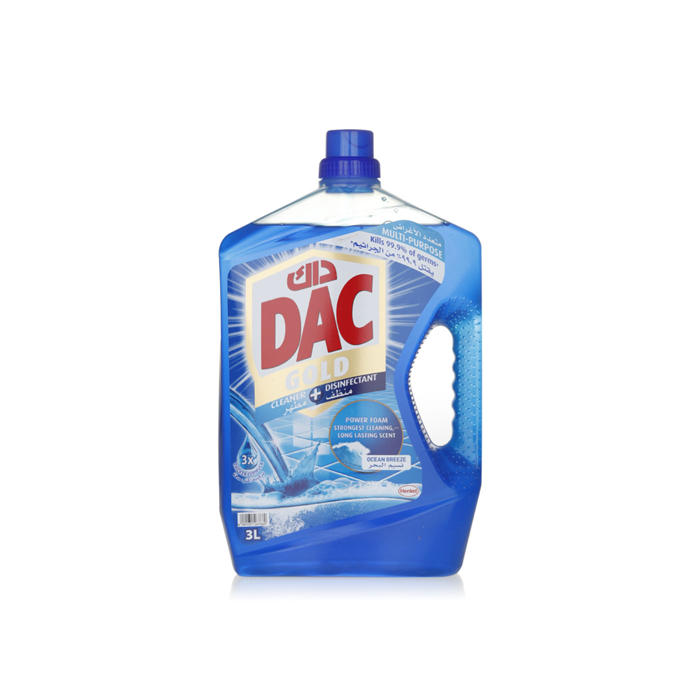 DAC disinfectant gold ocean breeze 3ltr - Spinneys UAE