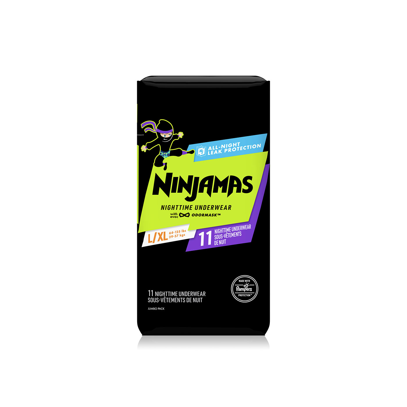 Ninjamas nighttime underwear L to XL for boys x11 - Spinneys UAE