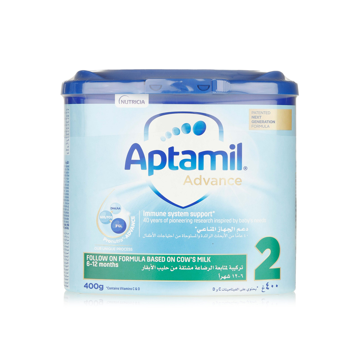 Aptamil Advance 2 Next Generation Follow on Formula 6-12 Months 400g ...