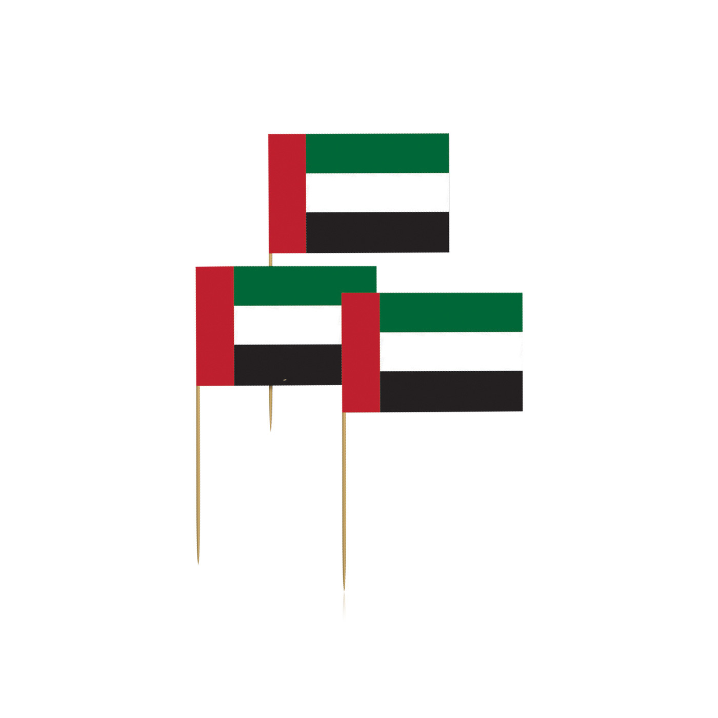 Party Magic Uae National Day Flag Cocktail Stick - Spinneys UAE