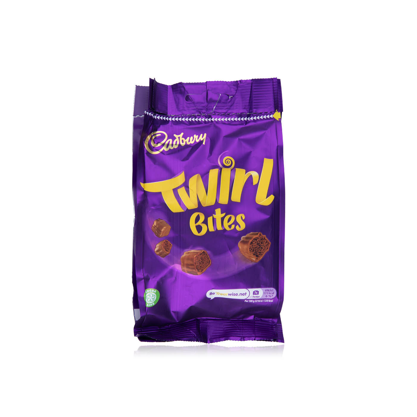 Cadbury Chocolate Twirl Bites 109g - Spinneys United Arab Emirates