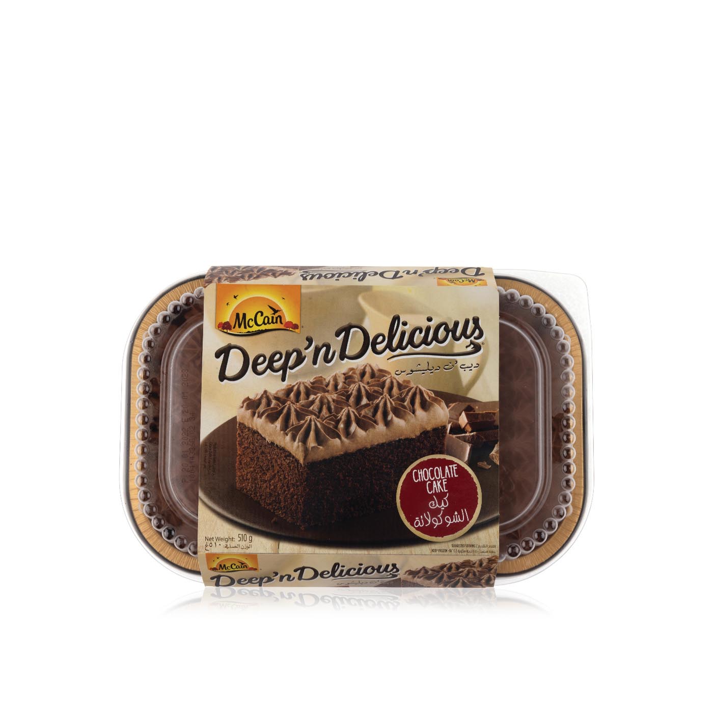 McCain Frozen Mccain Deep 'N Delicious Chocolate Cake 510G - Spinneys UAE