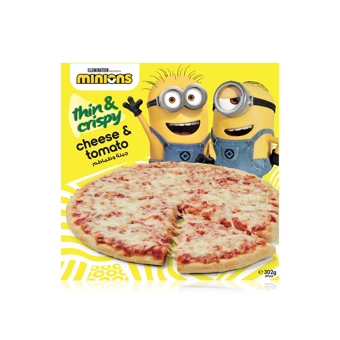 Minions Frozen Cheese And Tomato Pizza 302G - Spinneys UAE