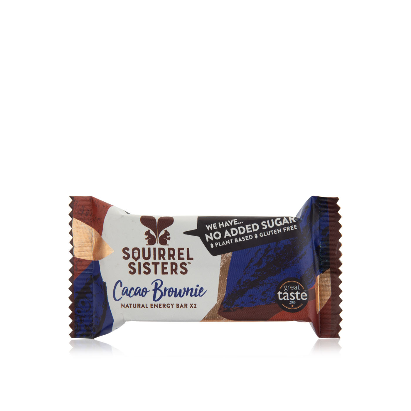 Squirrel Sisters Cacao Brownie Snack Bar 40g - Spinneys UAE