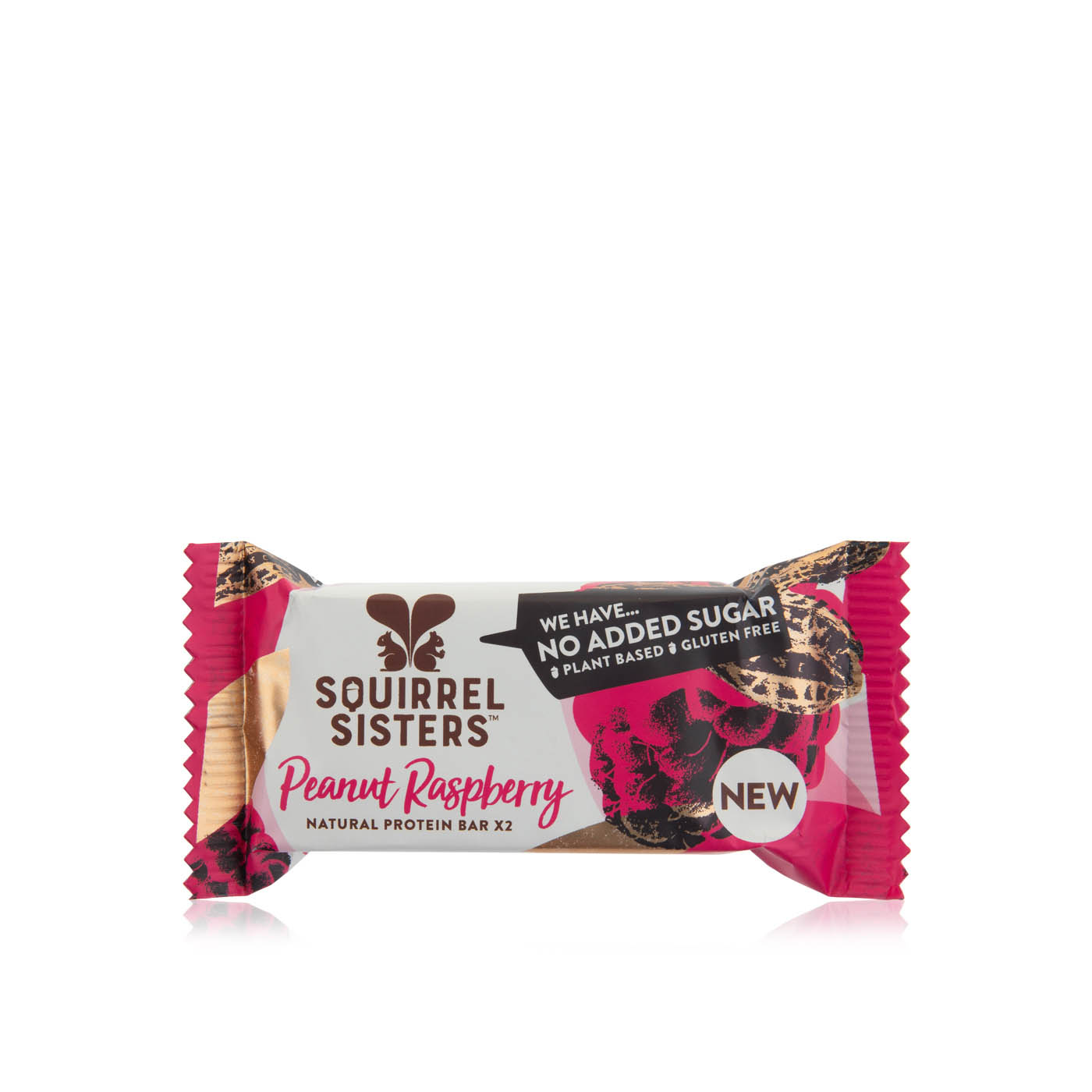 Squirrel Sisters Peanut Raspberry Snack Bar 40g - Spinneys UAE