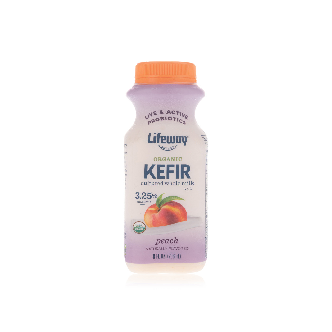 Lifeway Peach Kefir 236ml - Spinneys UAE