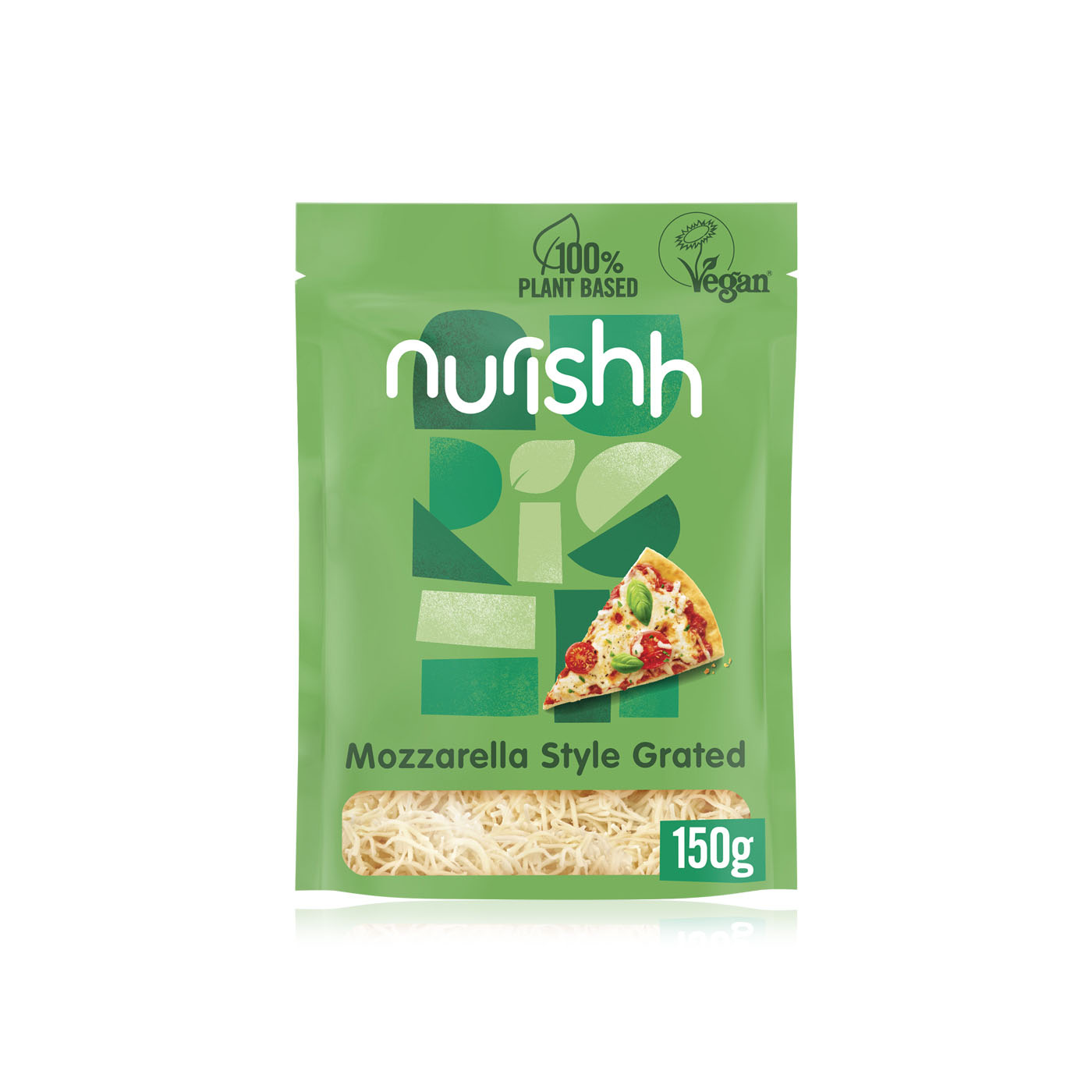 Nurishh Vegan Mozzarella Style Shreds 150g - Spinneys UAE
