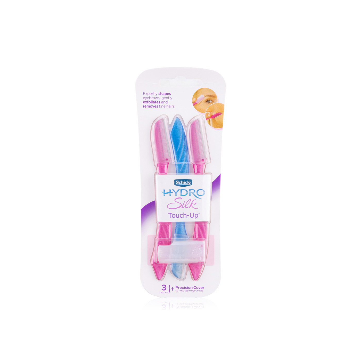 Schick Hydro Silk Touch Up Brow Razors 3s - Spinneys UAE